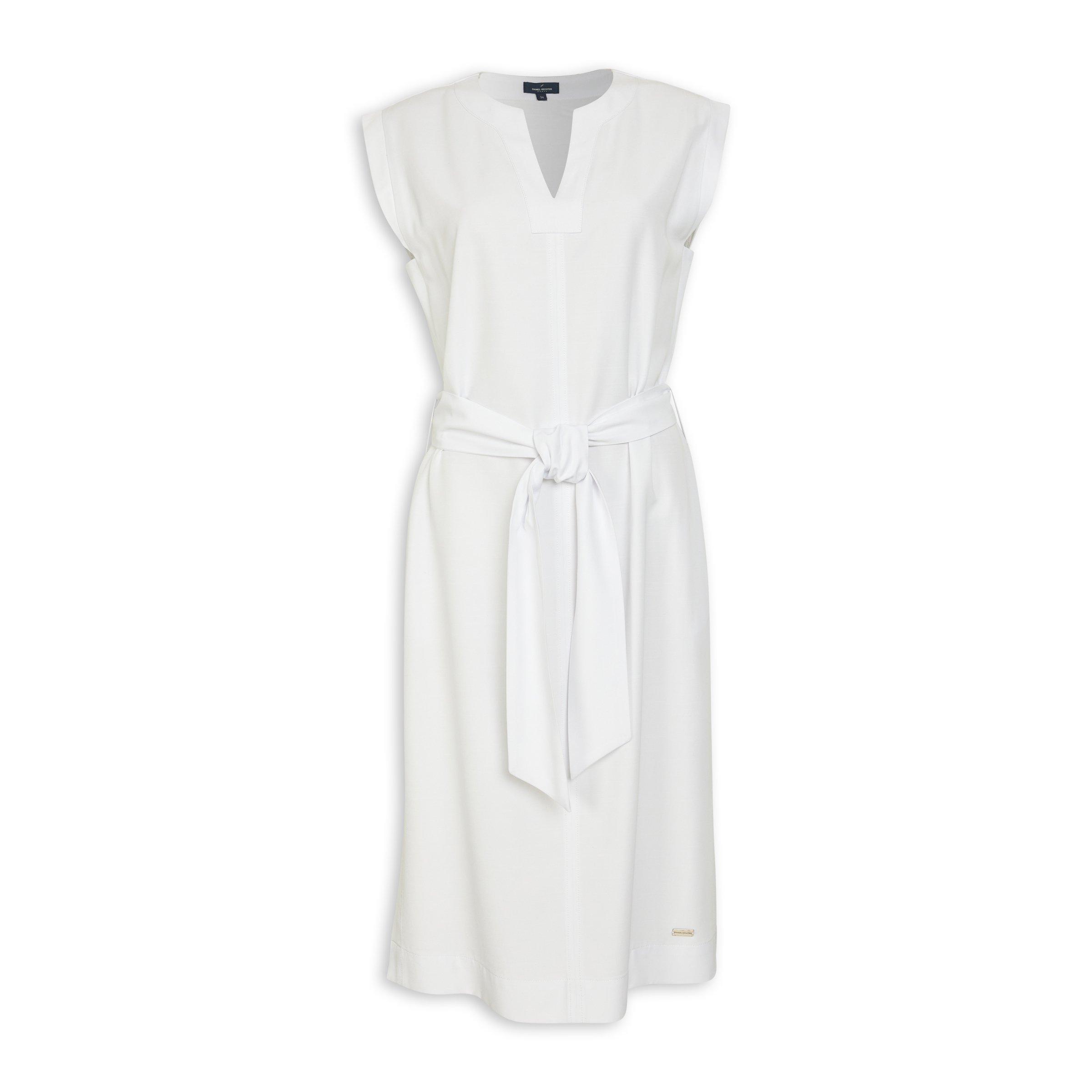 White Column Dress (3160800) | Daniel Hechter