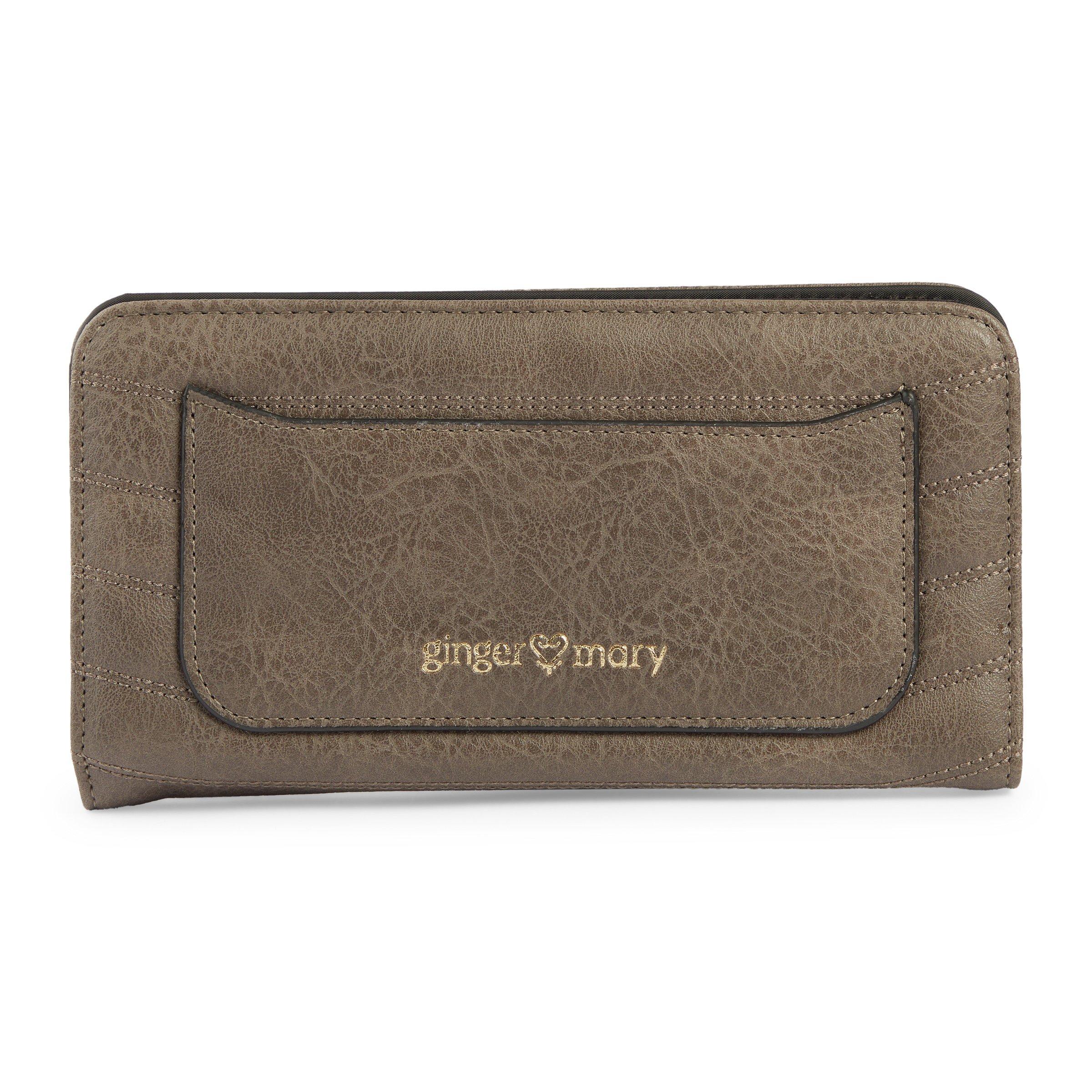 Brown Flap Out Purse (3160966) | Ginger Mary