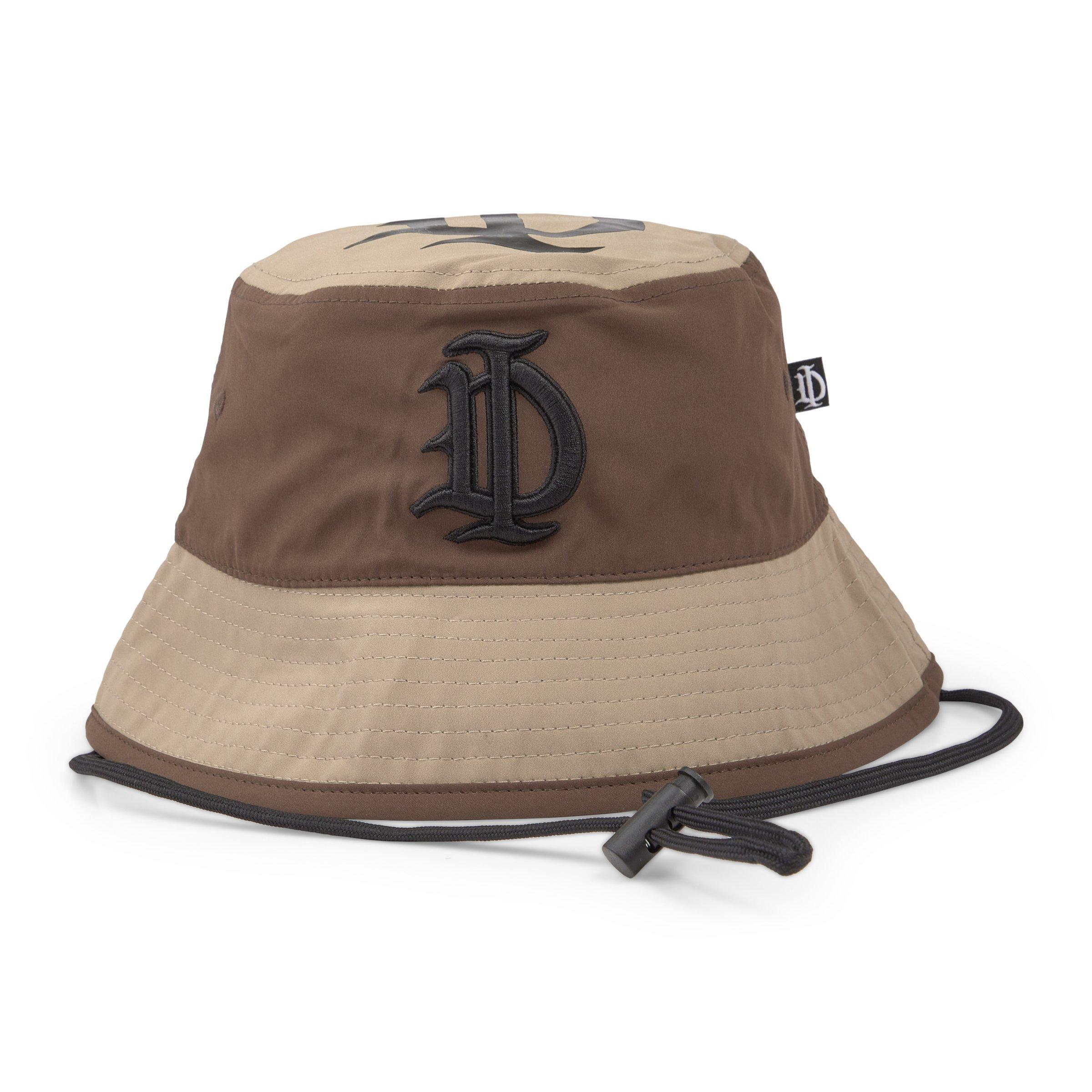 Beige and Brown Bucket Hat (3161053) | Identity