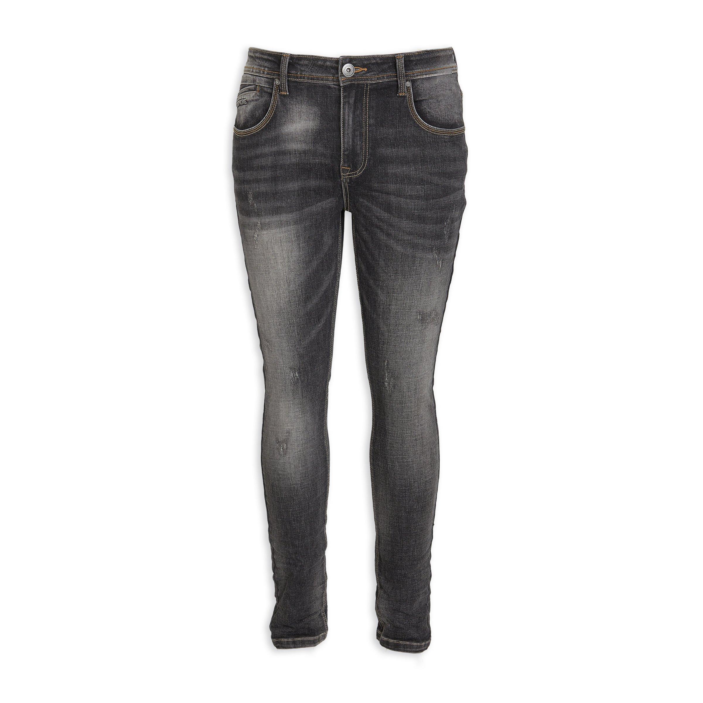 Grey Ripped Super Skinny Jeans (3175867) | Hemisphere