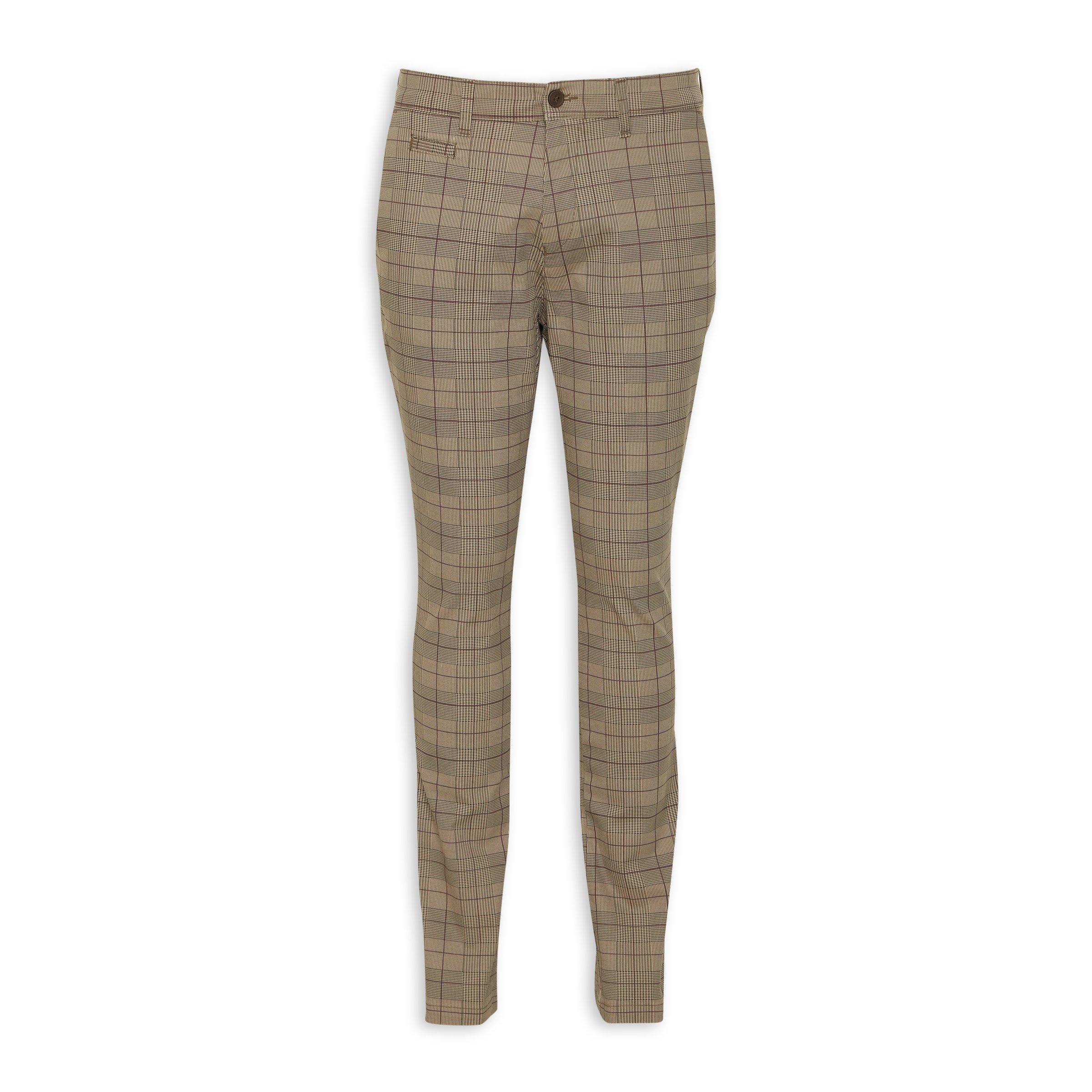 Stone Check Chino (3175877) | UZZI