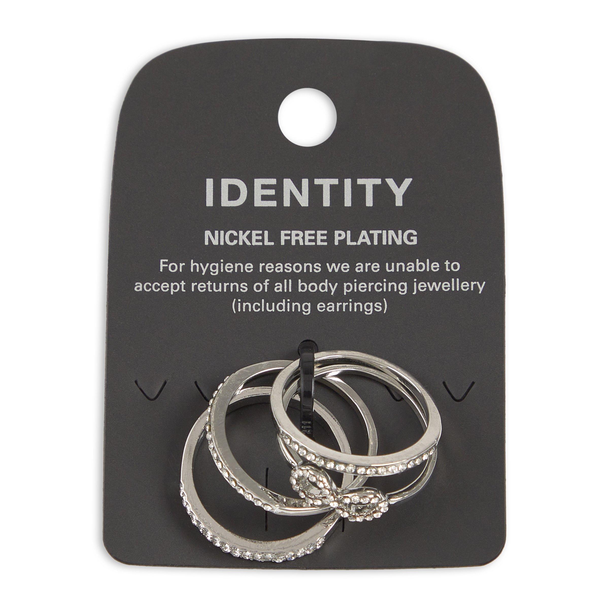 4-pink Silver Rings (3175952) | Identity