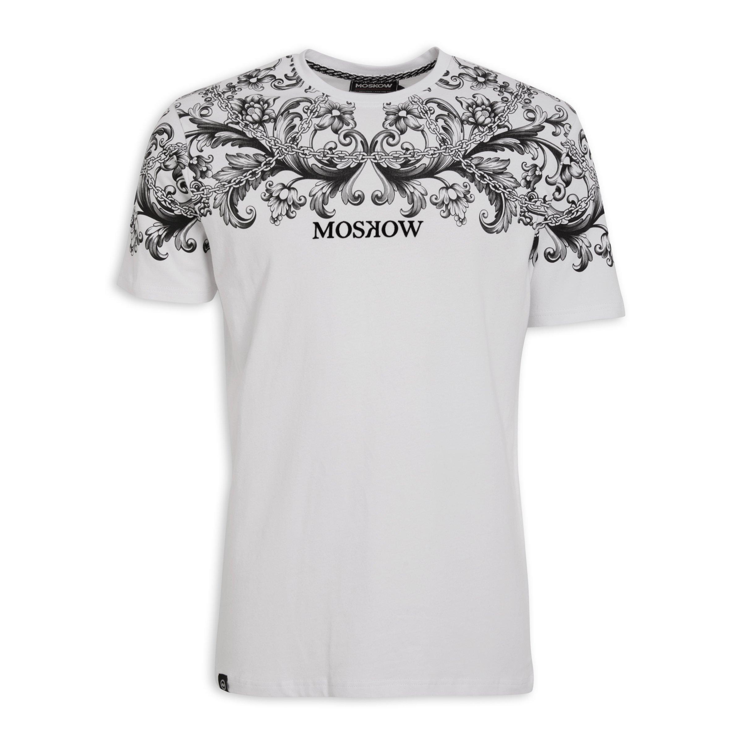 White Printed T-shirt (3176290) | Moskow