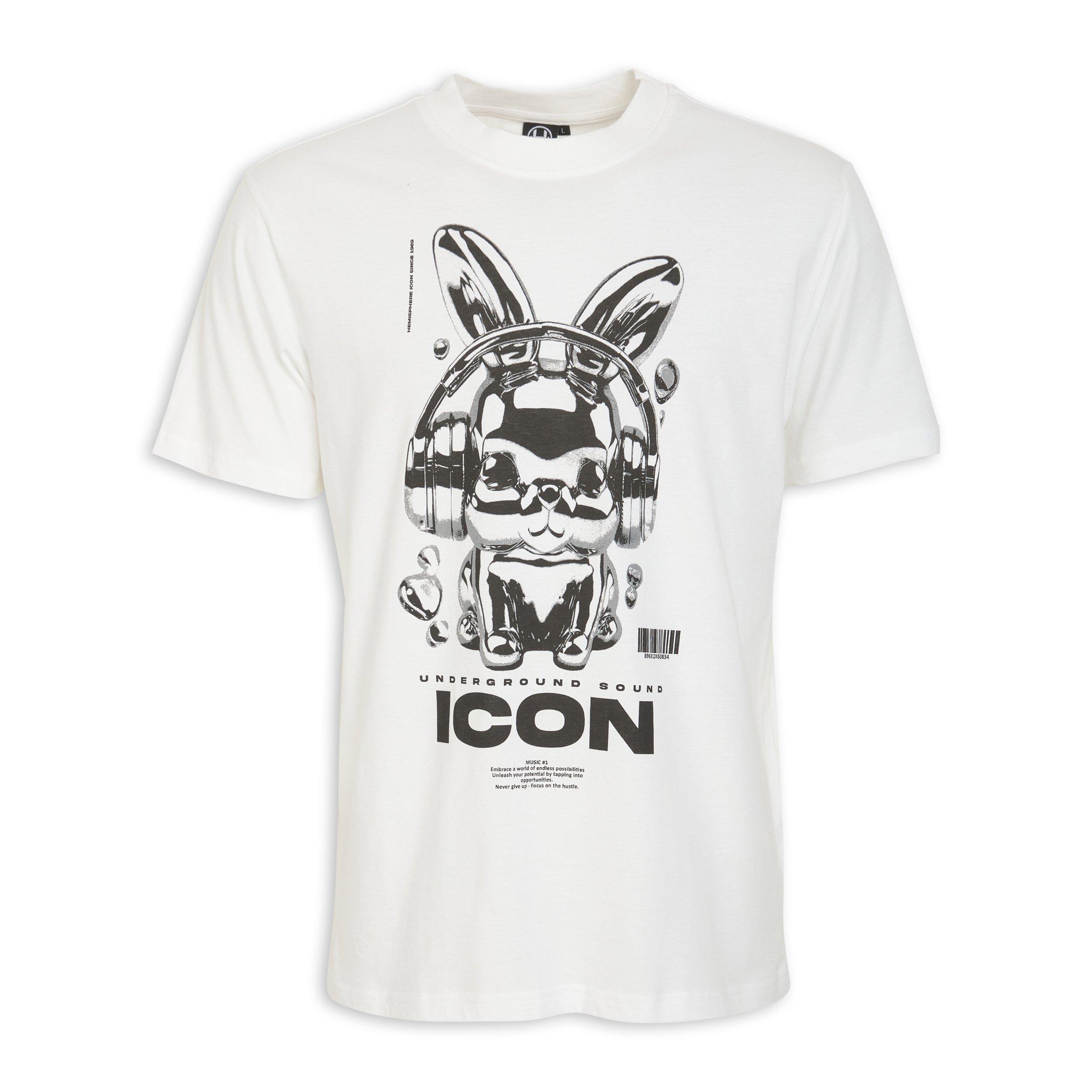White Graphic T-shirt (3176316) | Hemisphere