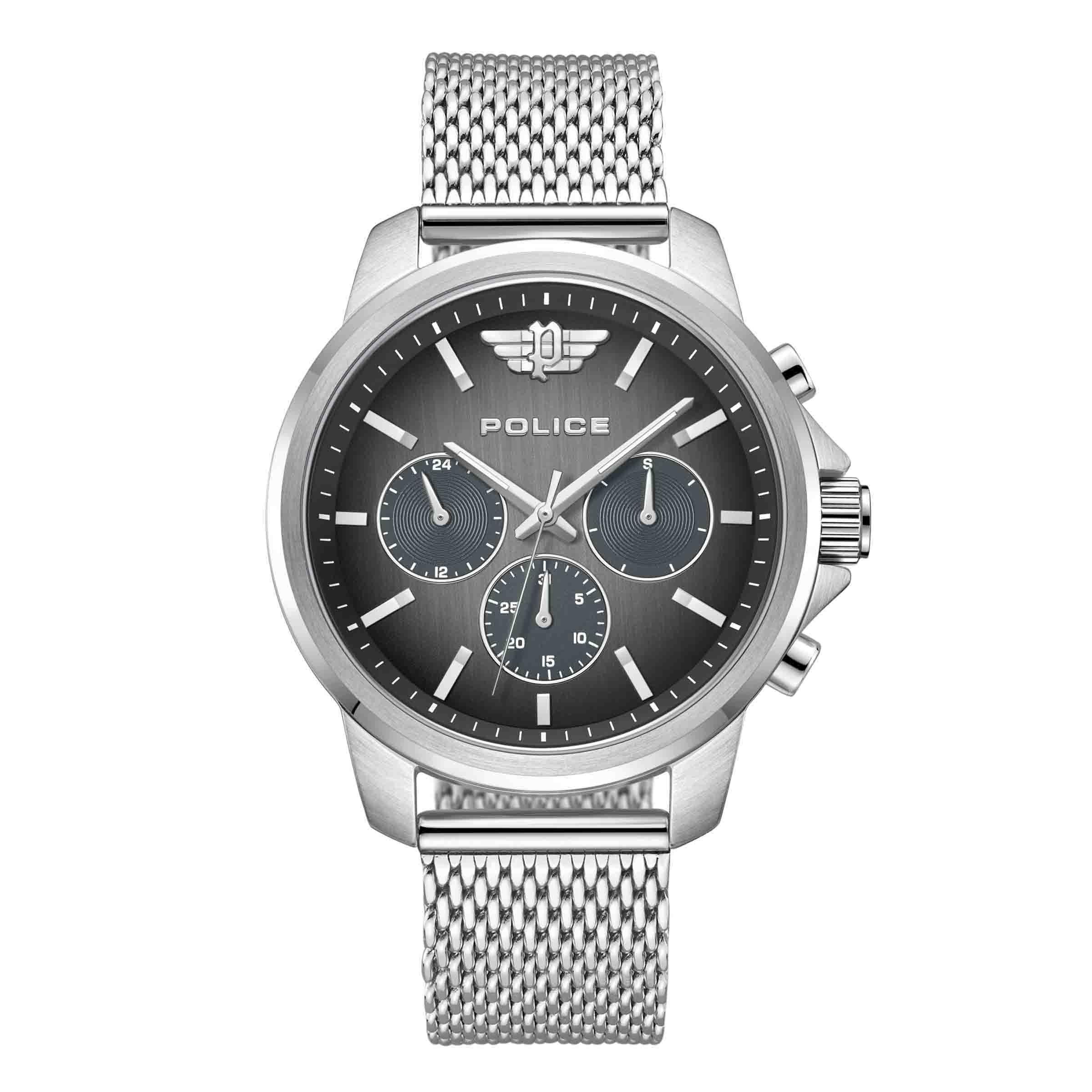 Silver Mesh Mensor Watch (3176354) | Police