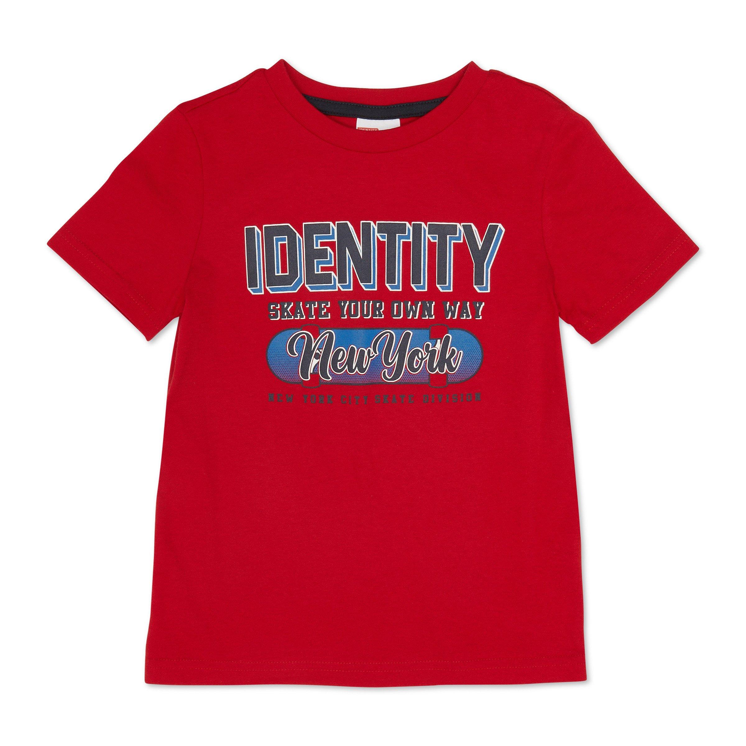 Kid Boys Red Branded T-shirt (3176476) | Identity