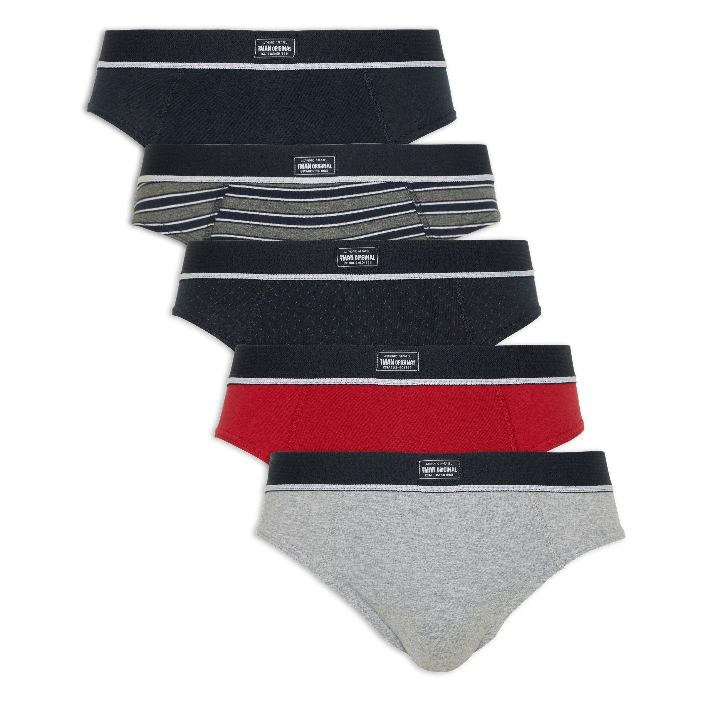 5-pack Mini Briefs (3176572) | Truworths Man