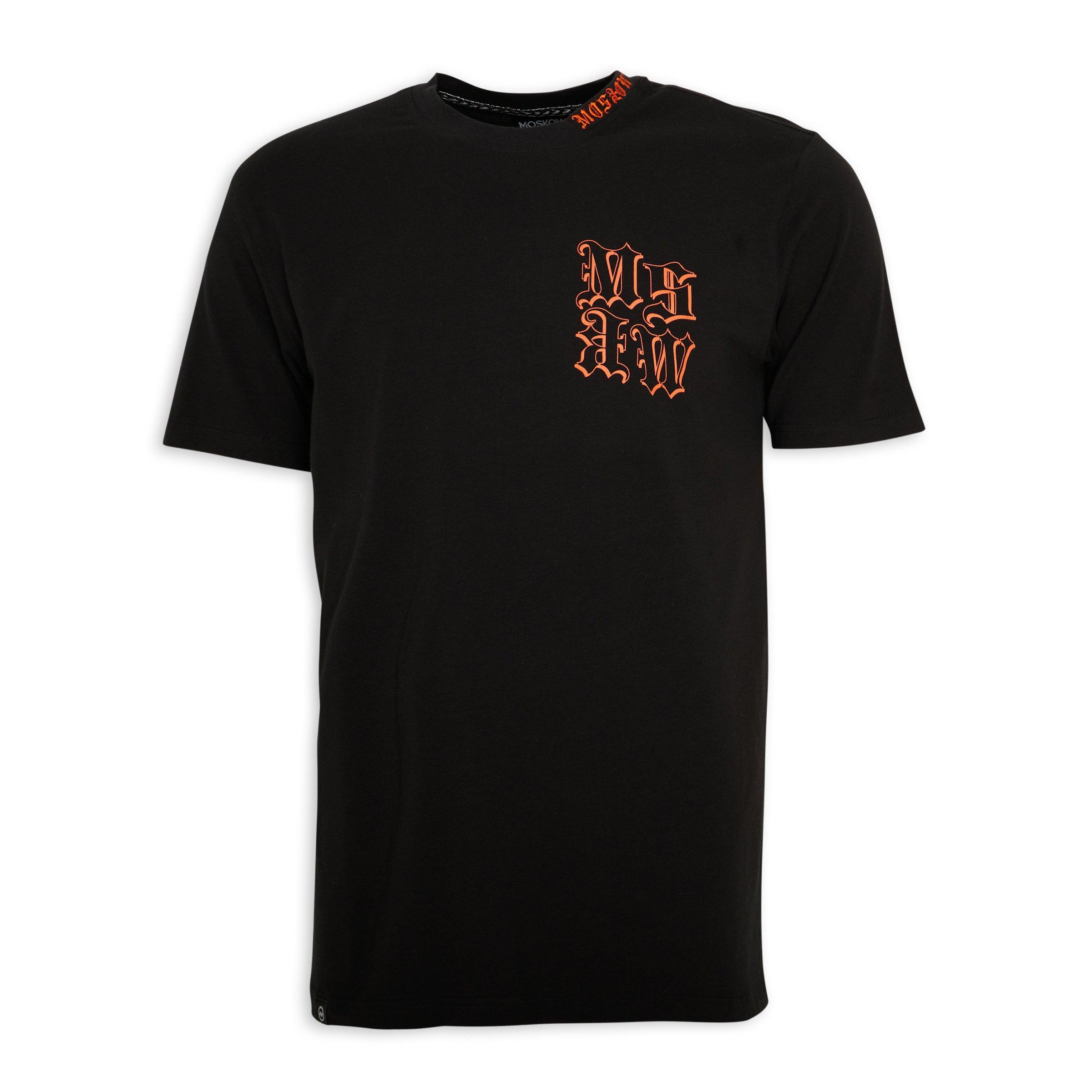 Black Back Print T-shirt (3176844) | Moskow