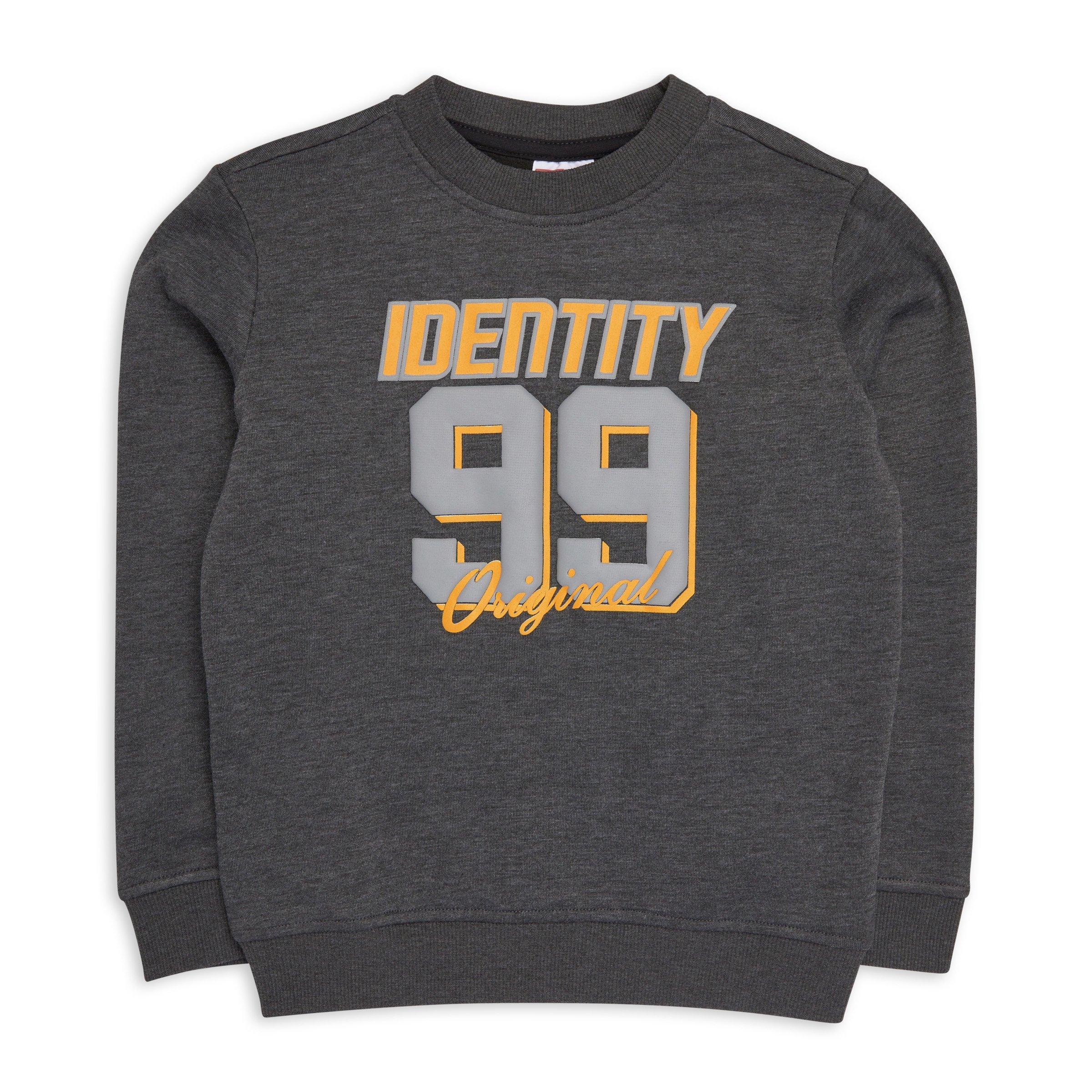 Boys Grey Sweat Top (3176955) | Identity
