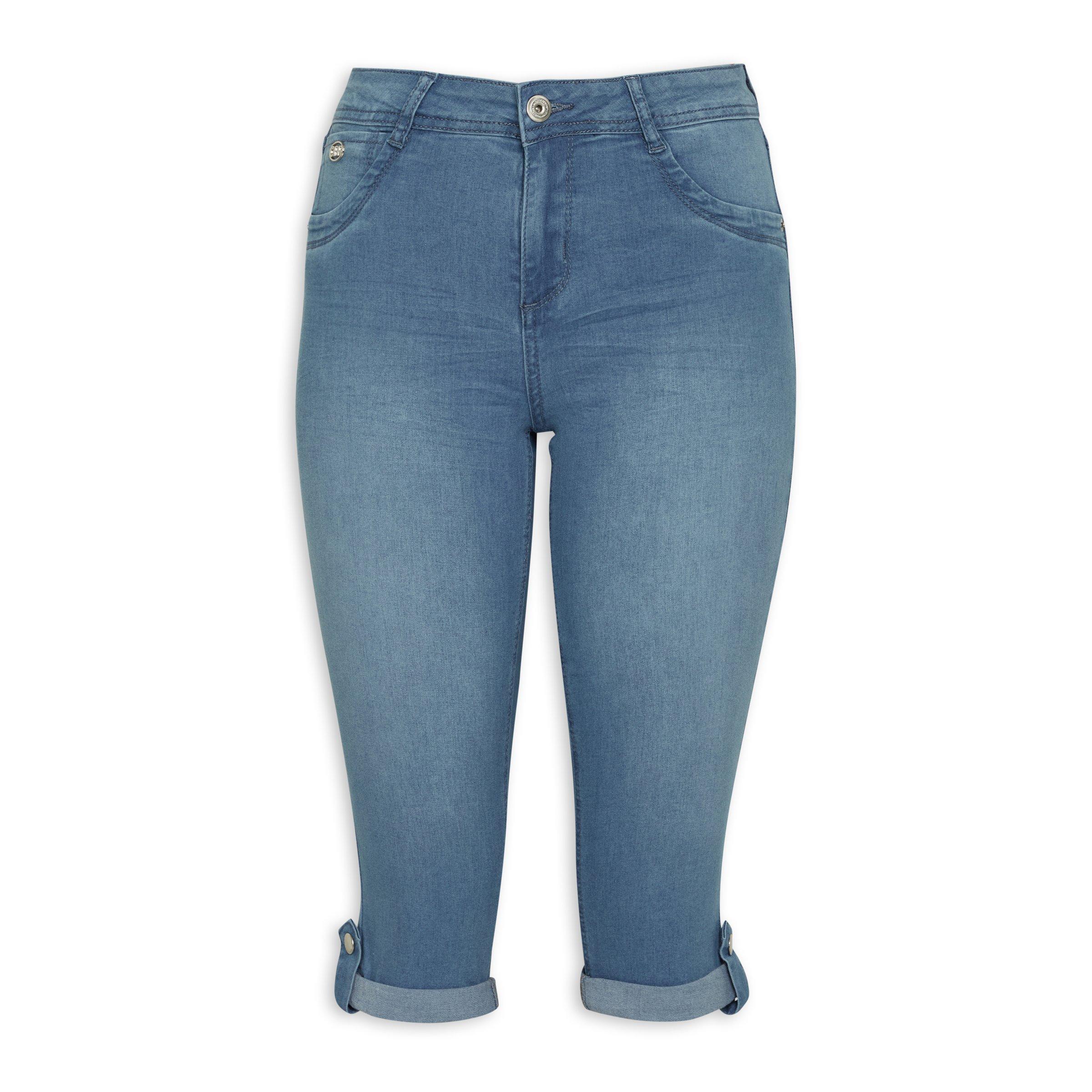 Indigo Cropped Jegging Shorts (3177085) | OUTBACK RED