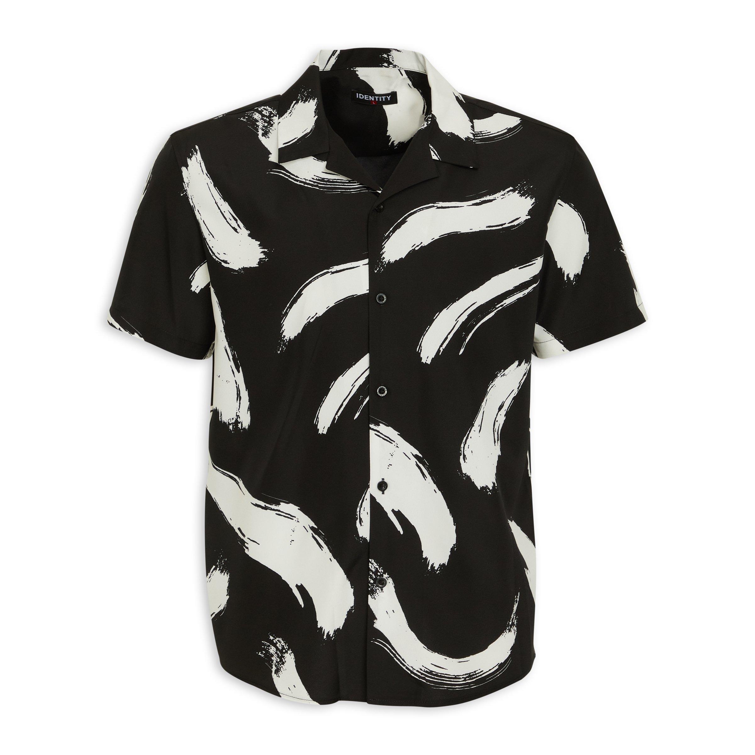 Black and White Swirl Shirt (3177506) | Identity