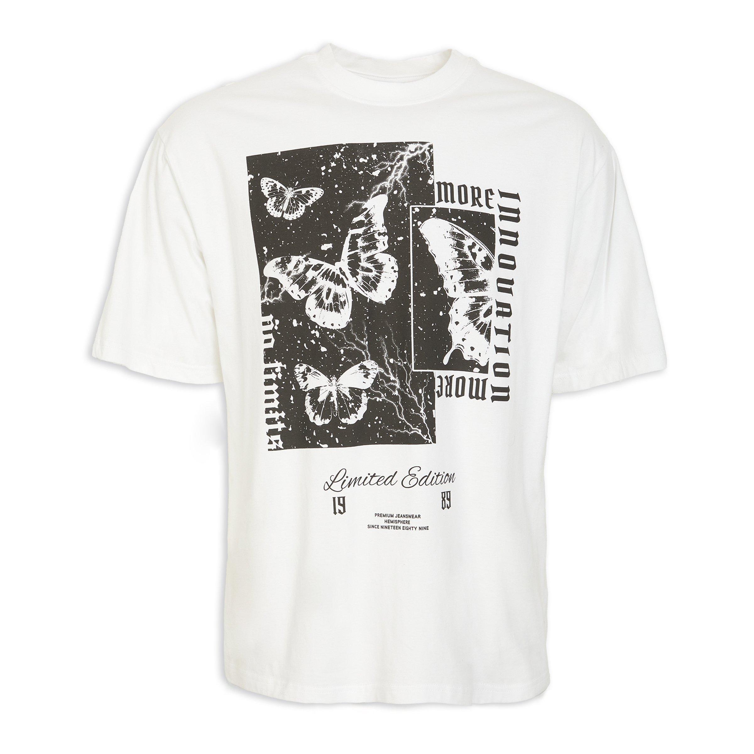 White Graphic T-shirt (3177526) | Hemisphere