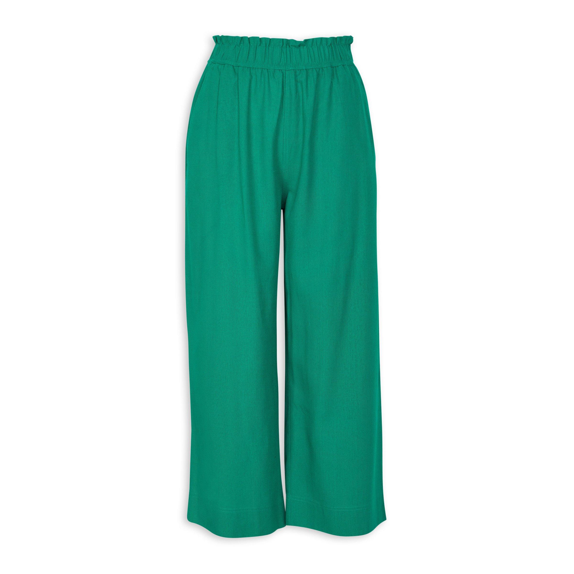 Green Wide Leg Pants (3177656) | Identity
