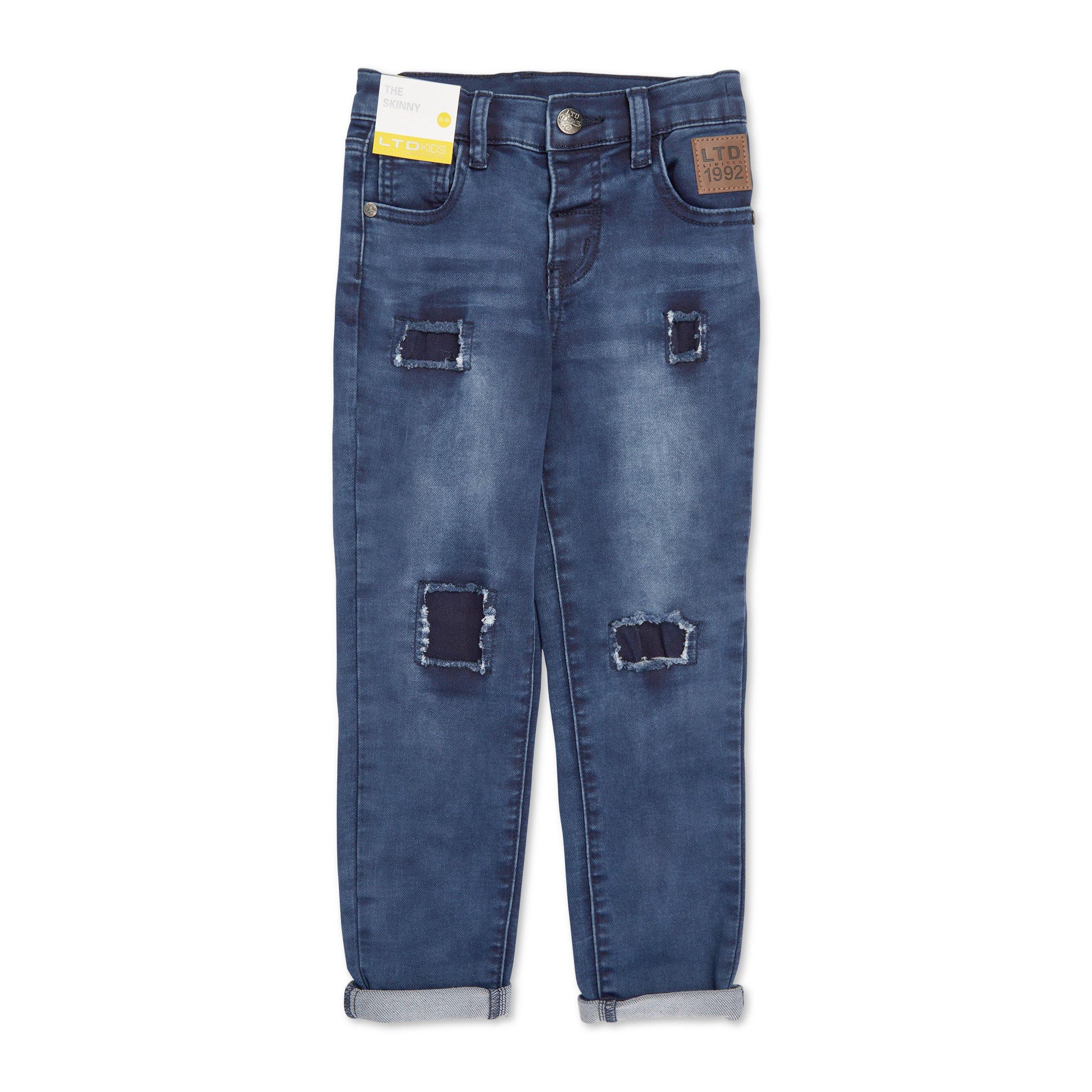 Kid Boys Blue Denim Skinny Jeans (3177748) | LTD Kids