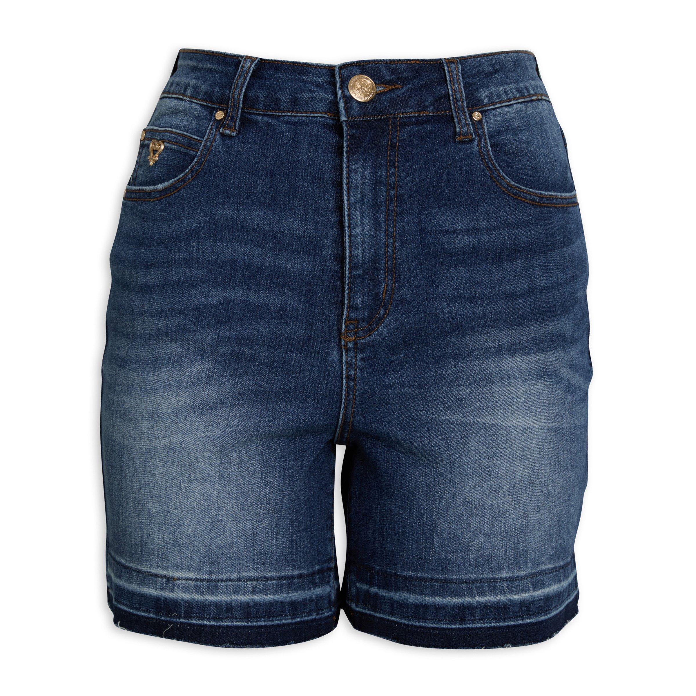 Indigo Denim Shorts (3177781) | Ginger Mary