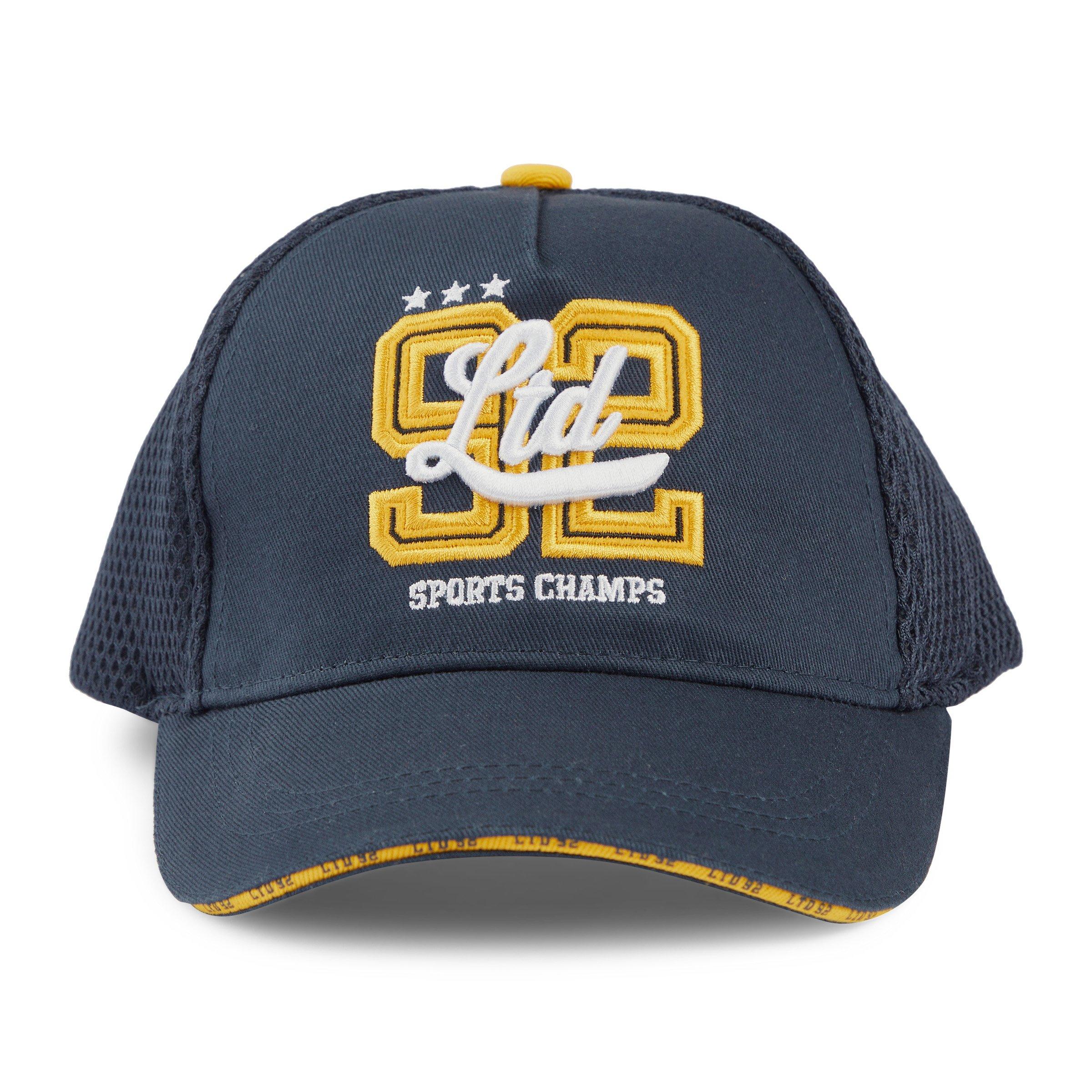 Kid Boy Navy Trucker Peak Cap (3177904) | LTD Kids