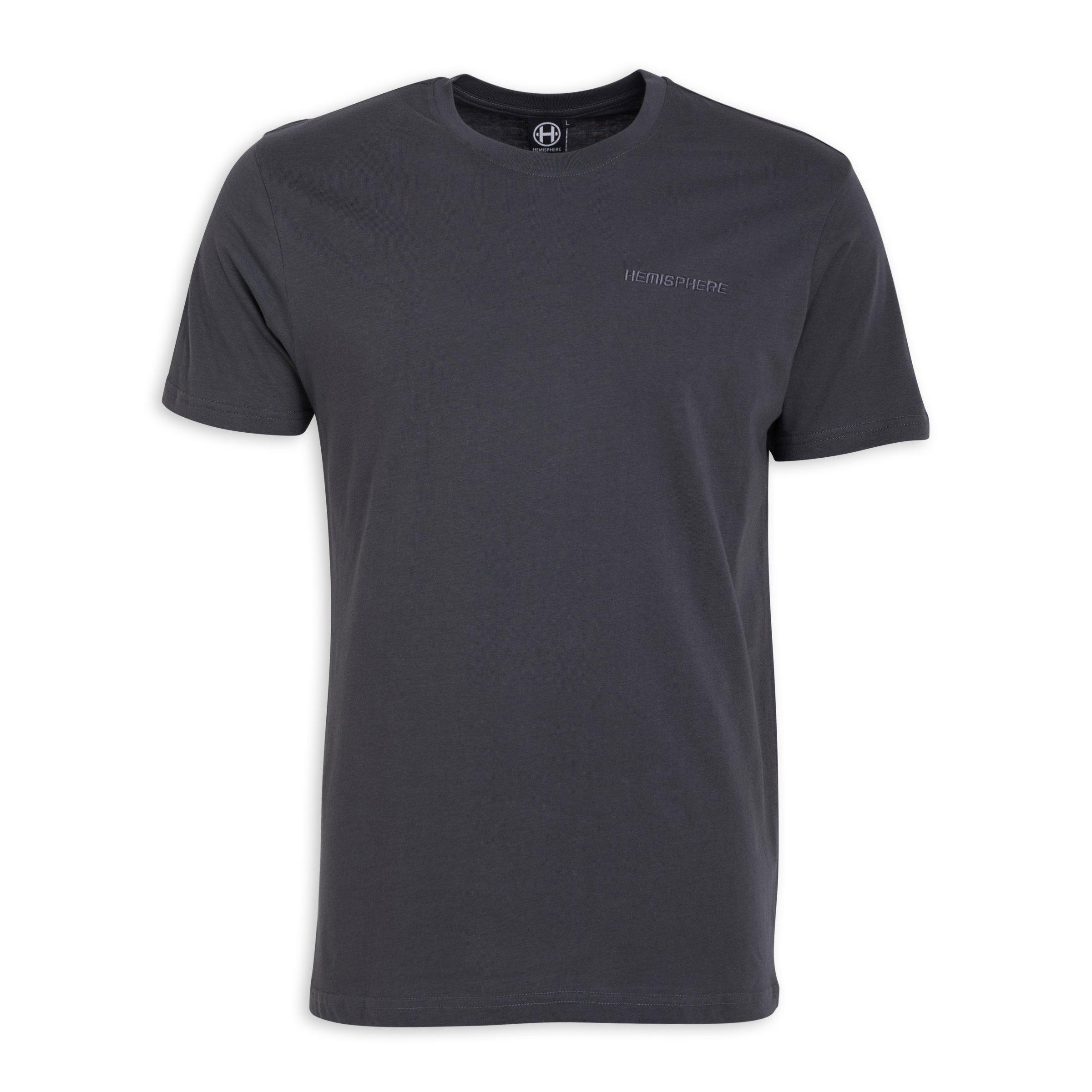 Grey Crew Neck T-shirt (3177936) | Hemisphere