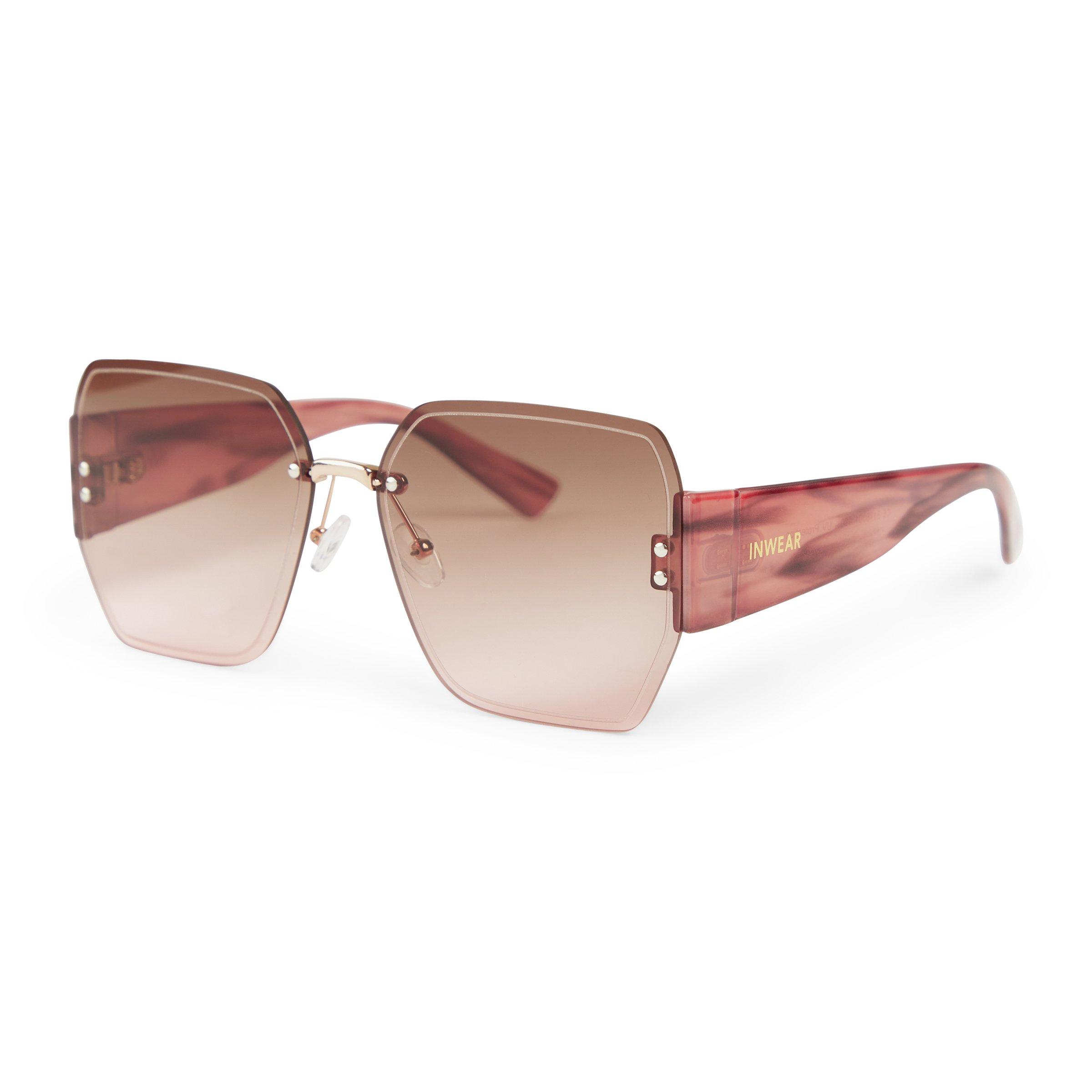 Pink Rimless Sunglasses (3178001) | Inwear