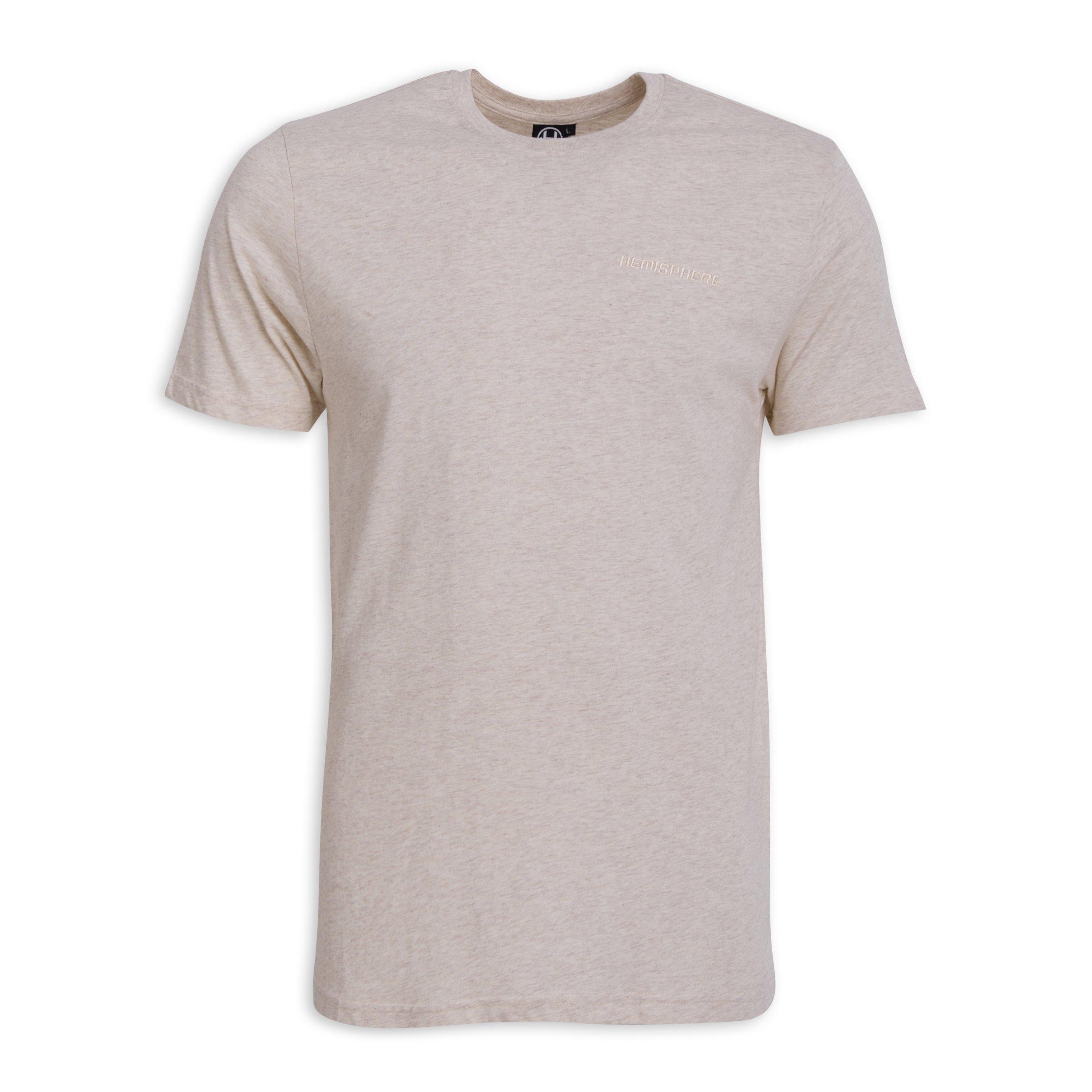 Beige Crew Neck T-shirt (3178269) | Hemisphere