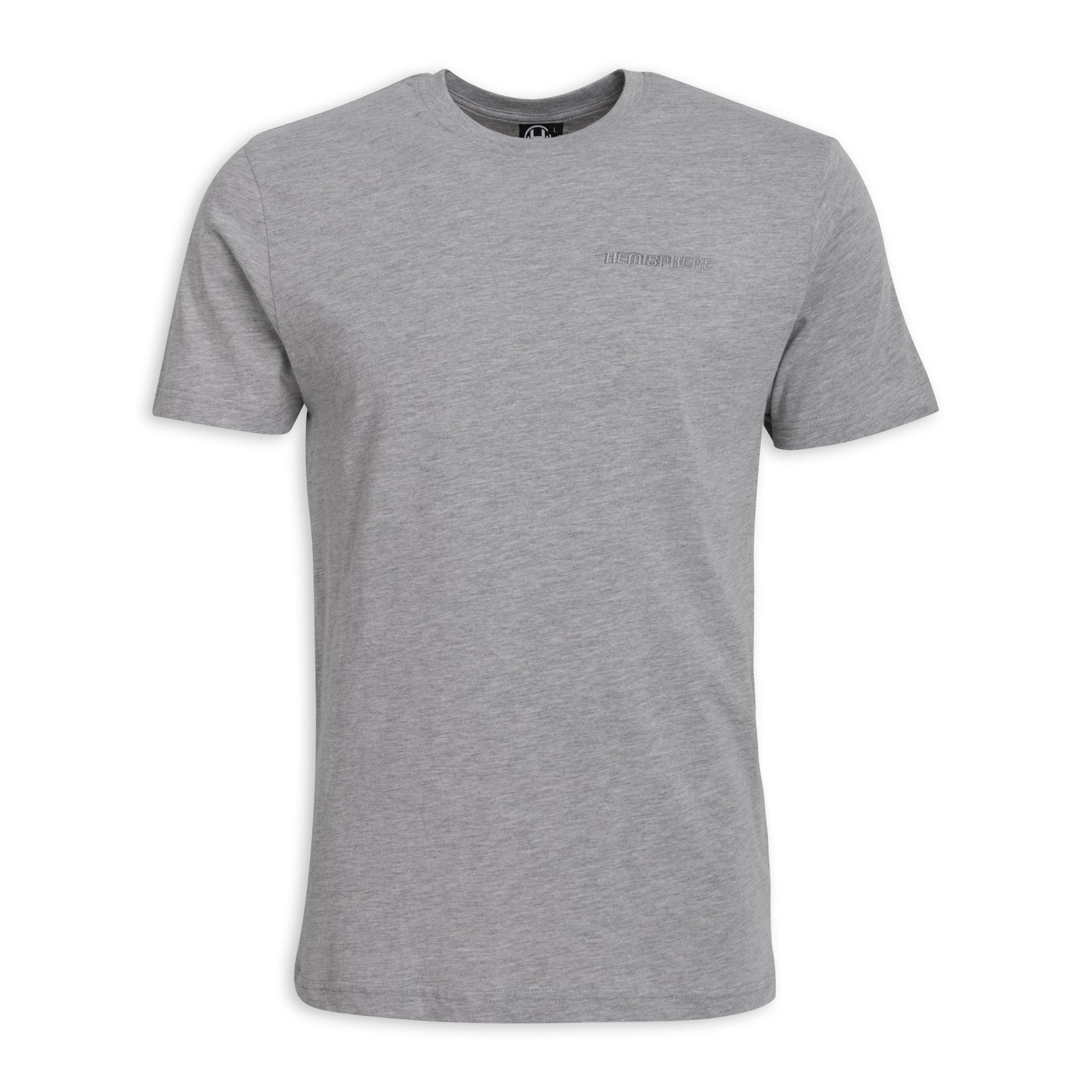 Grey Crew Neck T-shirt (3178285) | Hemisphere