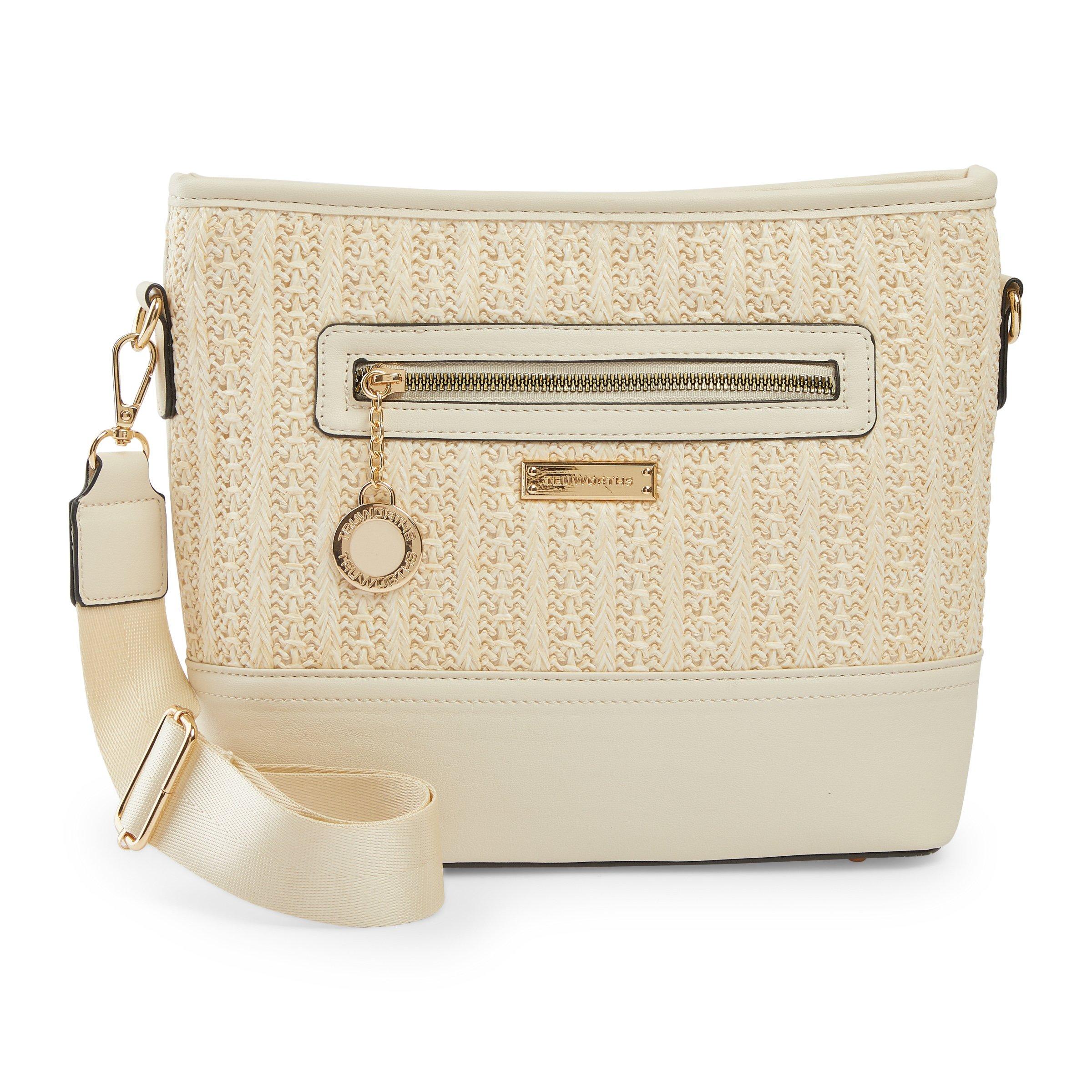 Cream White Crossbody Bag (3178603) | Earthaddict