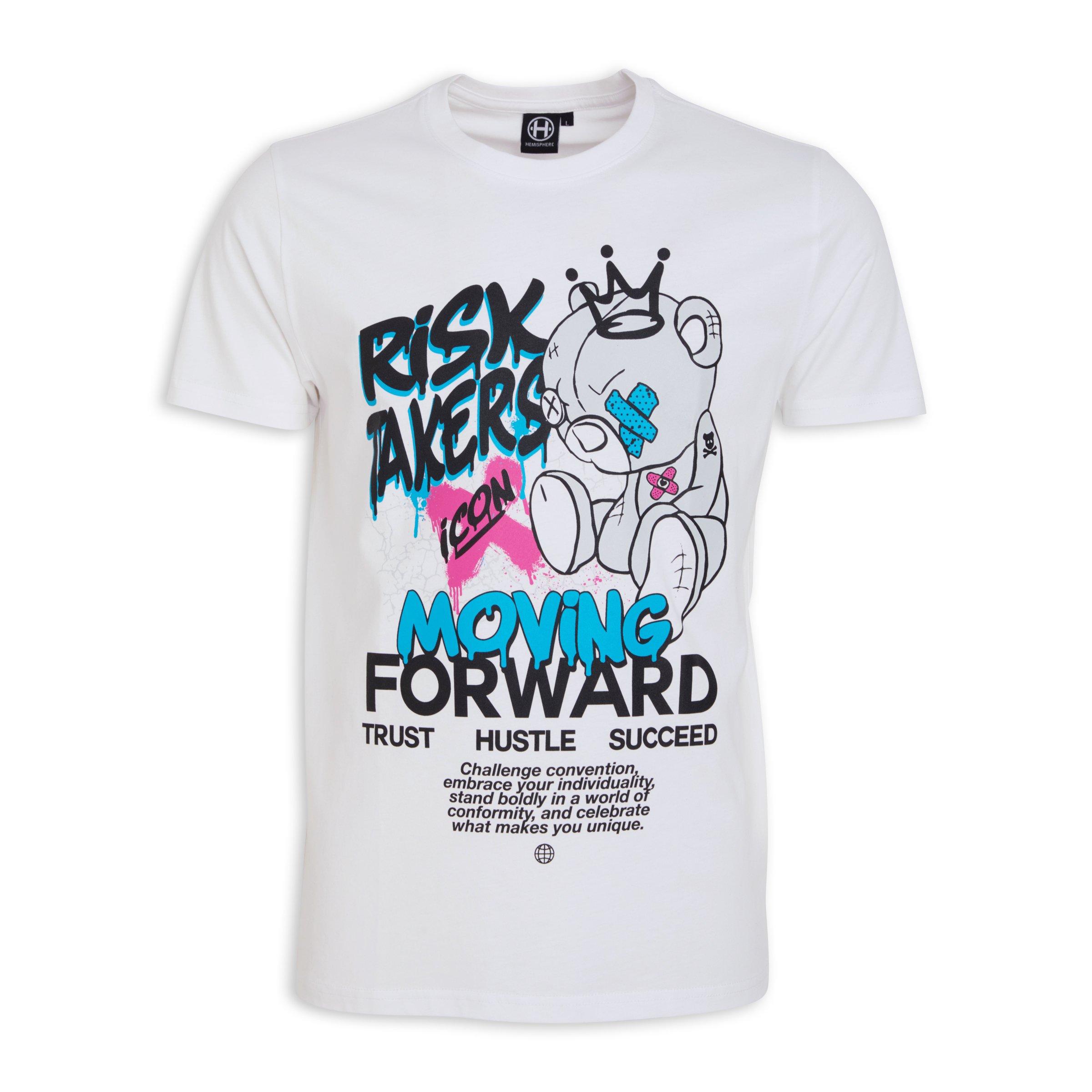 White Graphic T-shirt (3179052) | Hemisphere