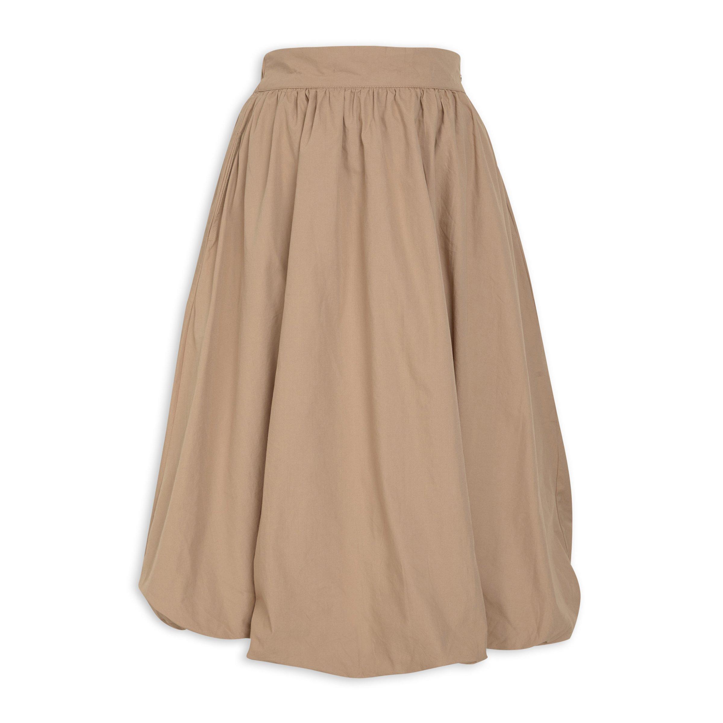 Tan Bubble Skirt (3179054) | TRS
