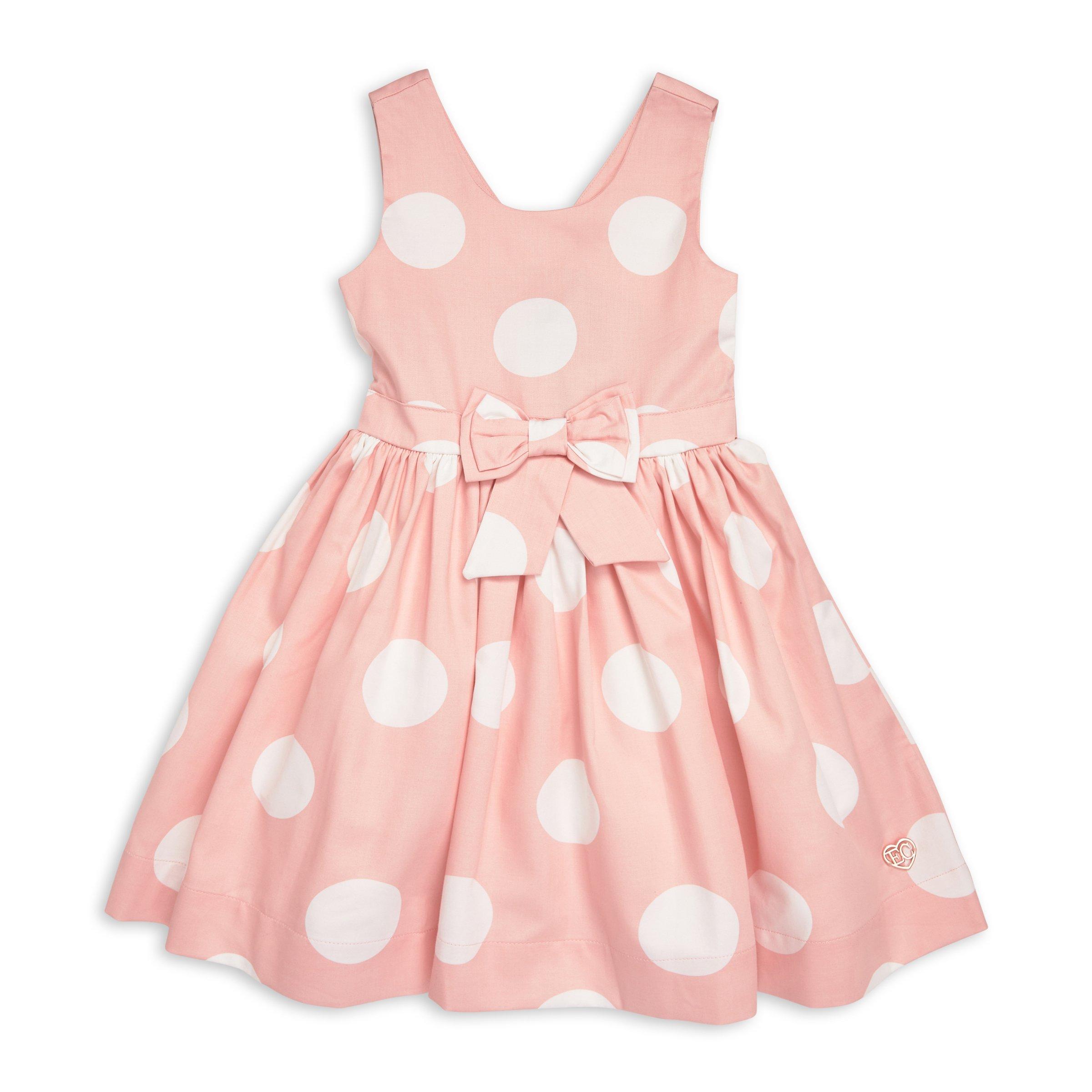 Kid Girls Pink Spot Dress (3179187) | Earthchild