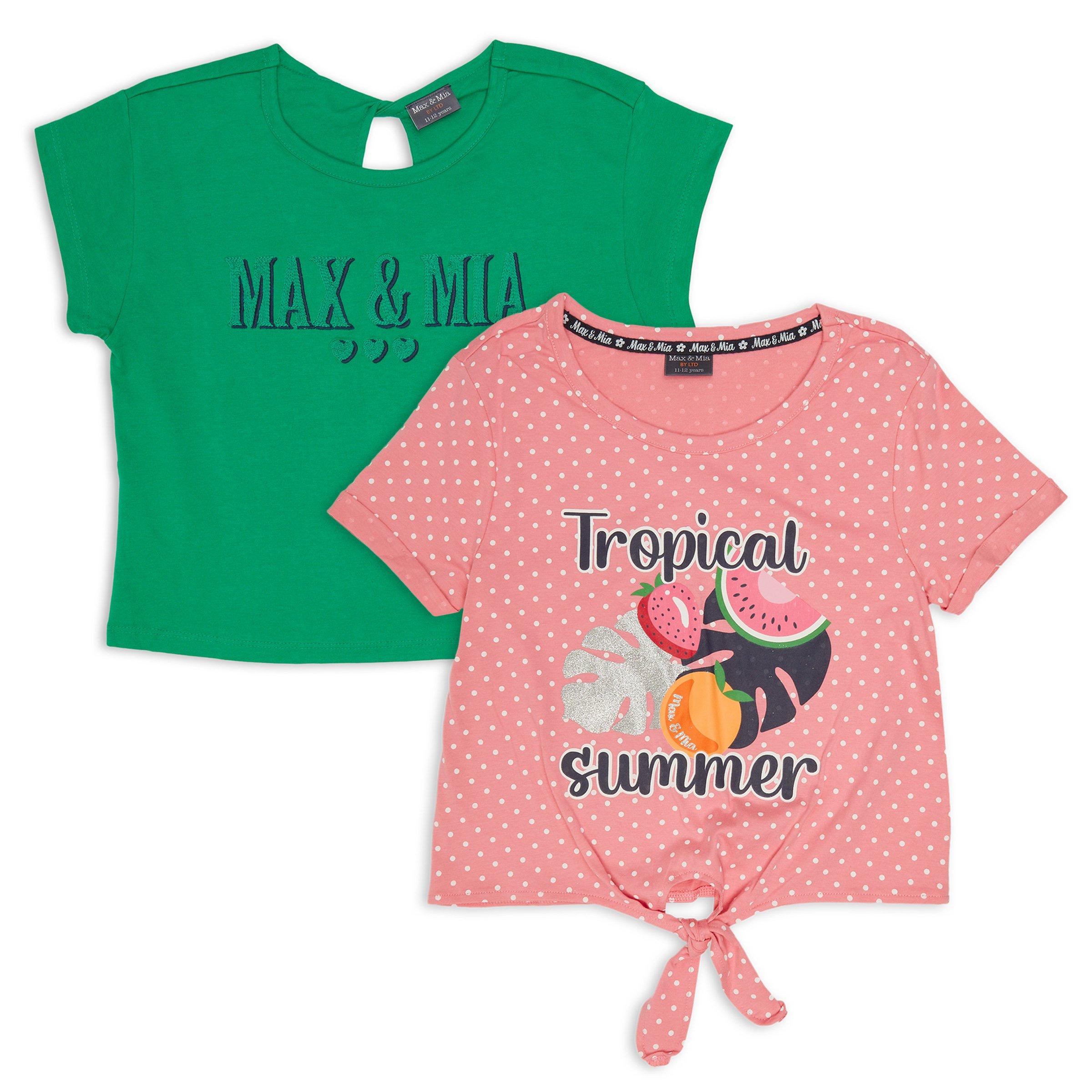 Girls 2-pack T-shirts (3179386) | Max & Mia