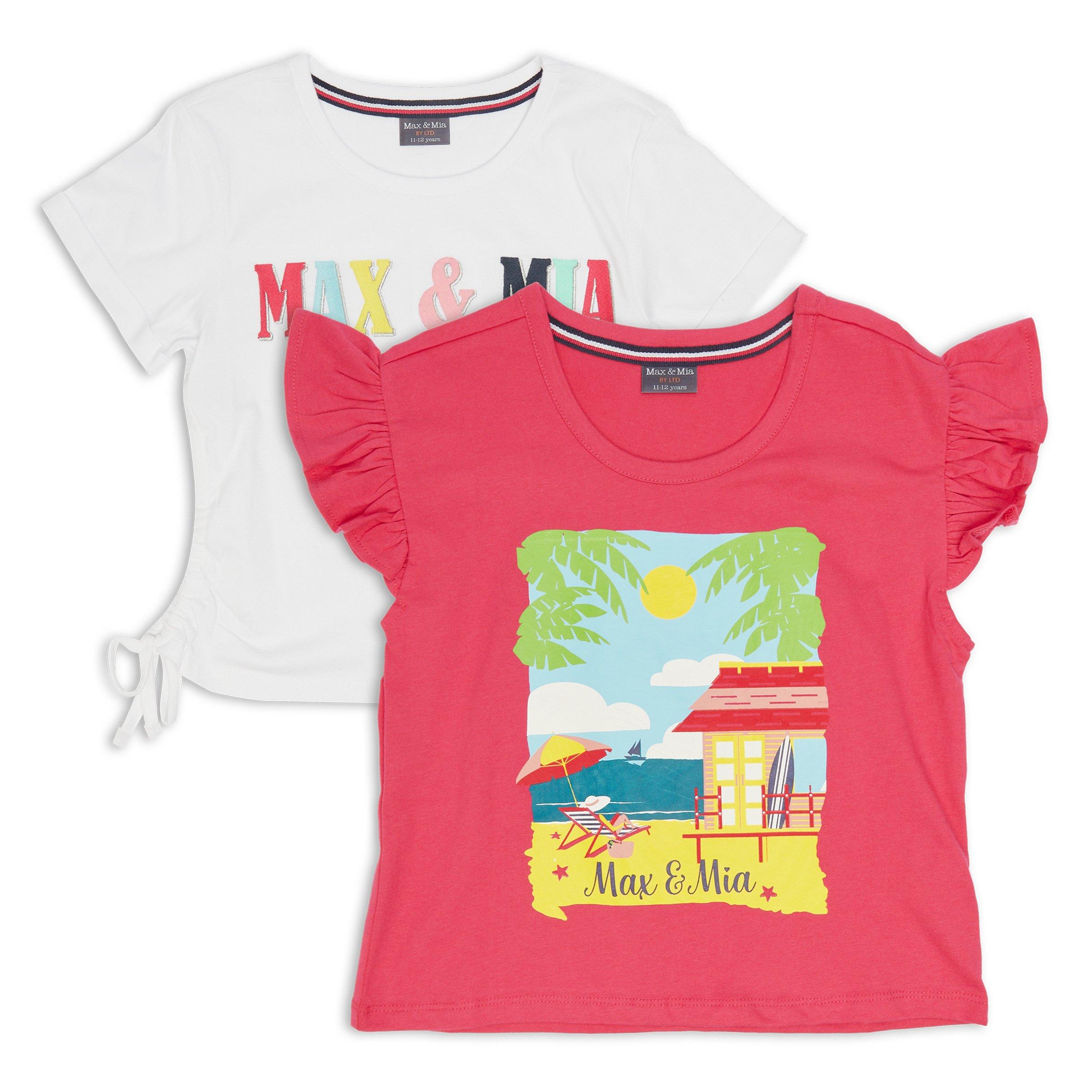 Girls 2-pack T-shirts (3179587) | Max & Mia