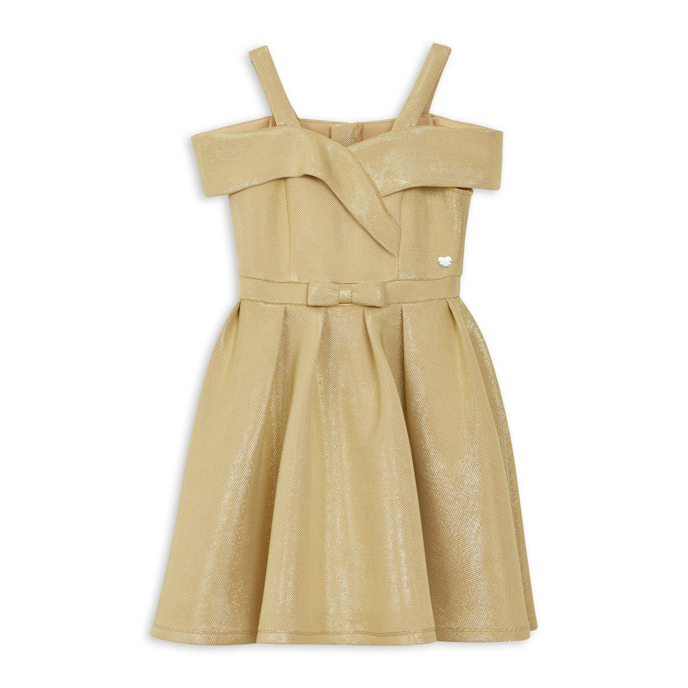 Girls Metallic Fit and Flare Dress (3179715) | LTD Kids
