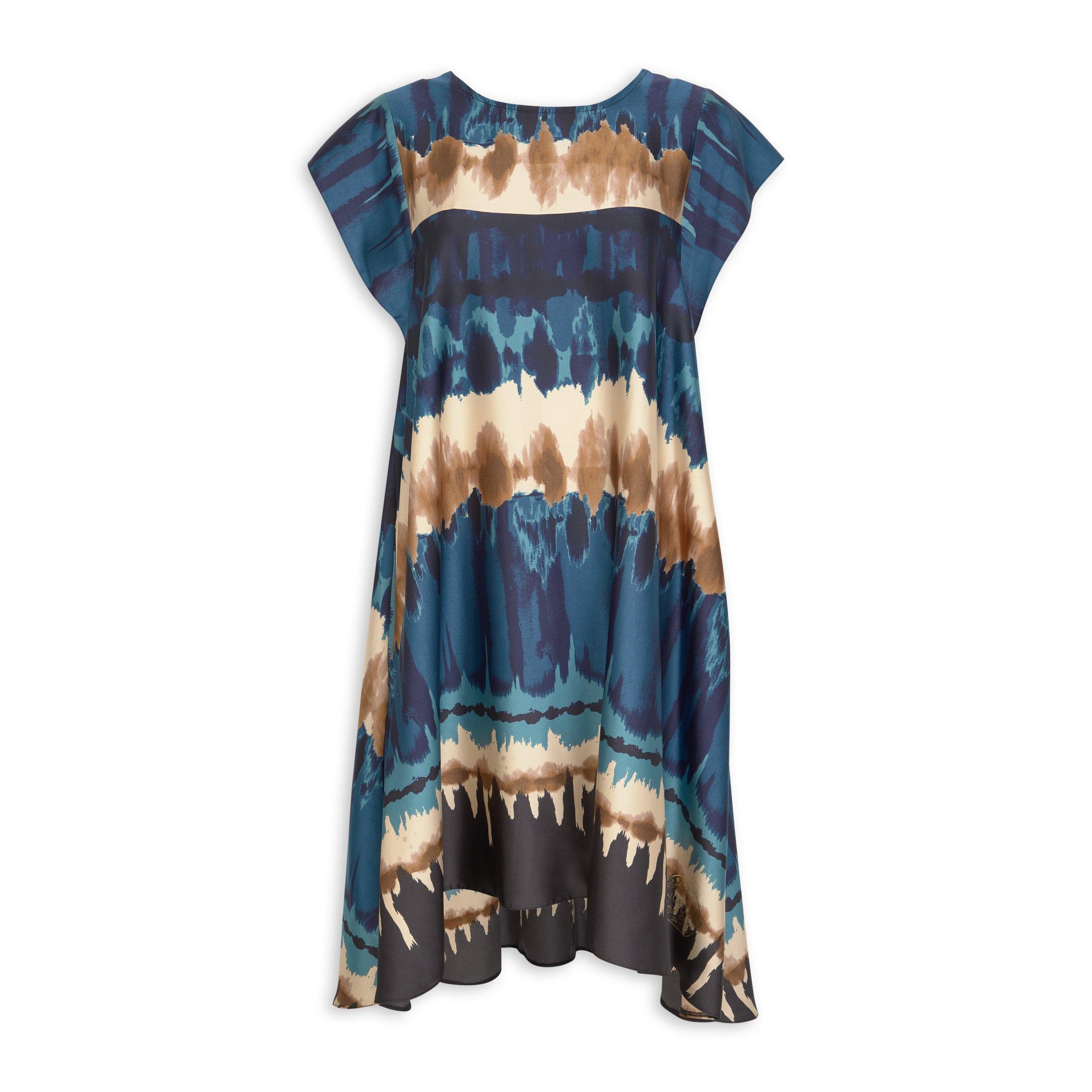 Colourblocked Tie Dye Dress (3179780) | Ginger Mary