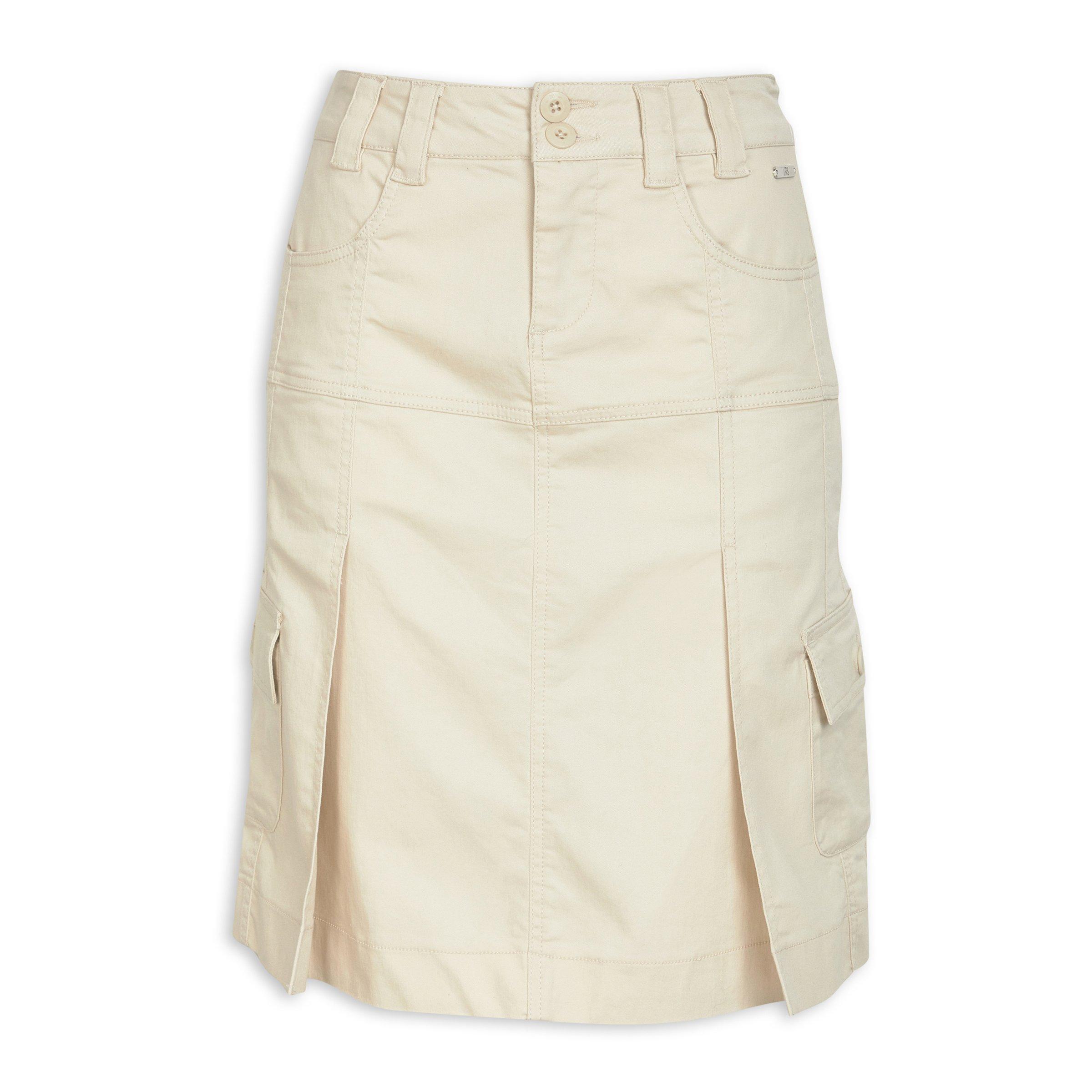 Beige Utility Skirt (3180156) | TRS