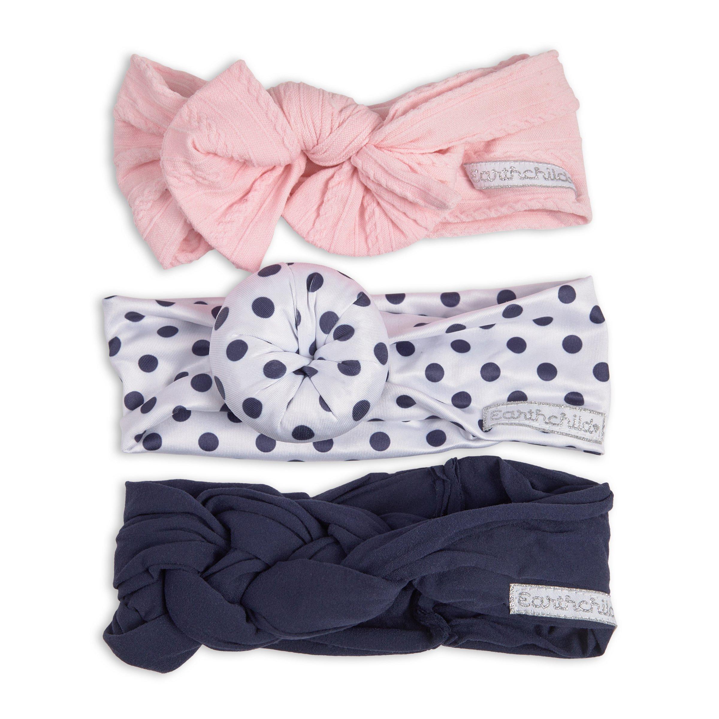 Baby Girls 3-pack Headbands (3180171) | Earthchild