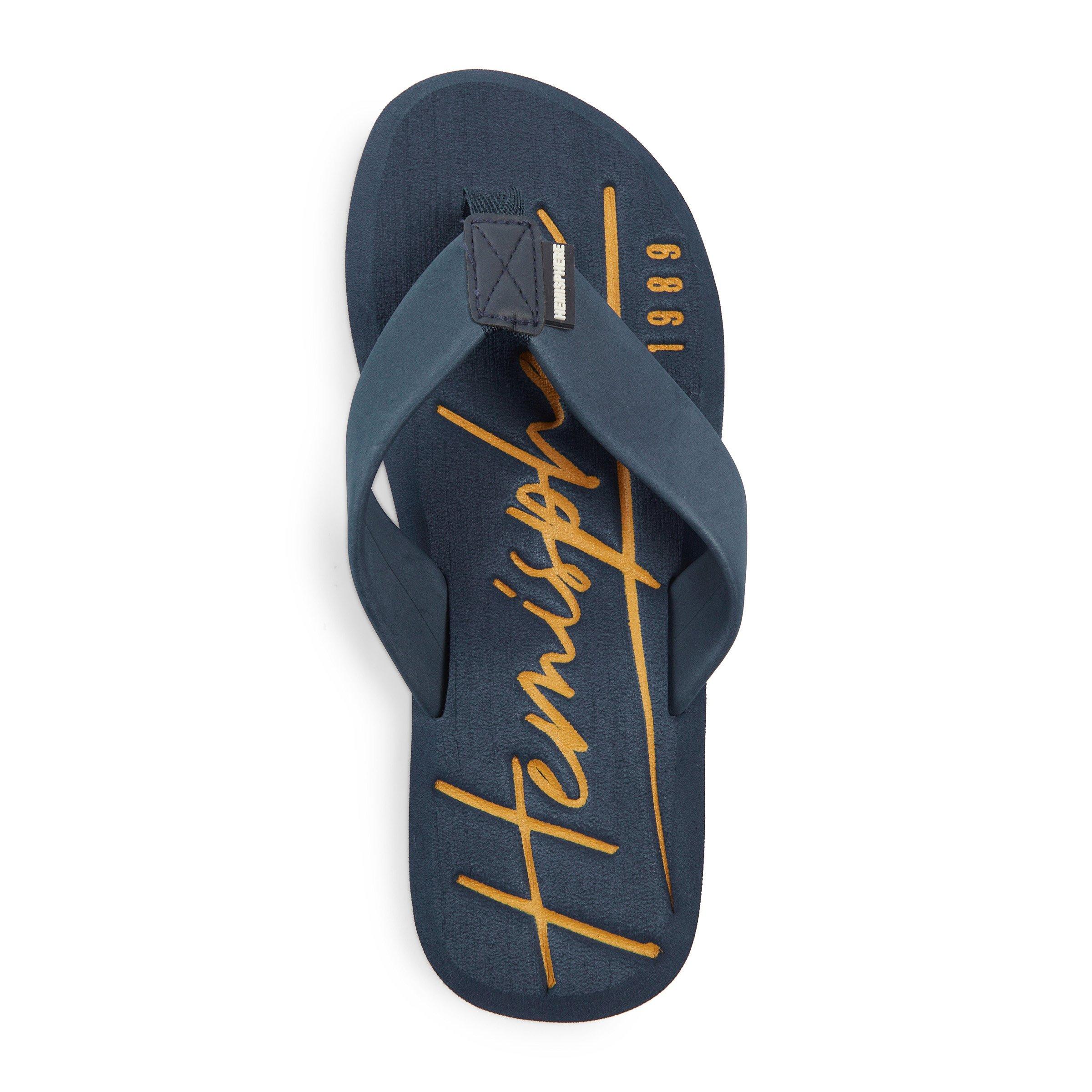 Navy Flip Flops (3180180) | Hemisphere