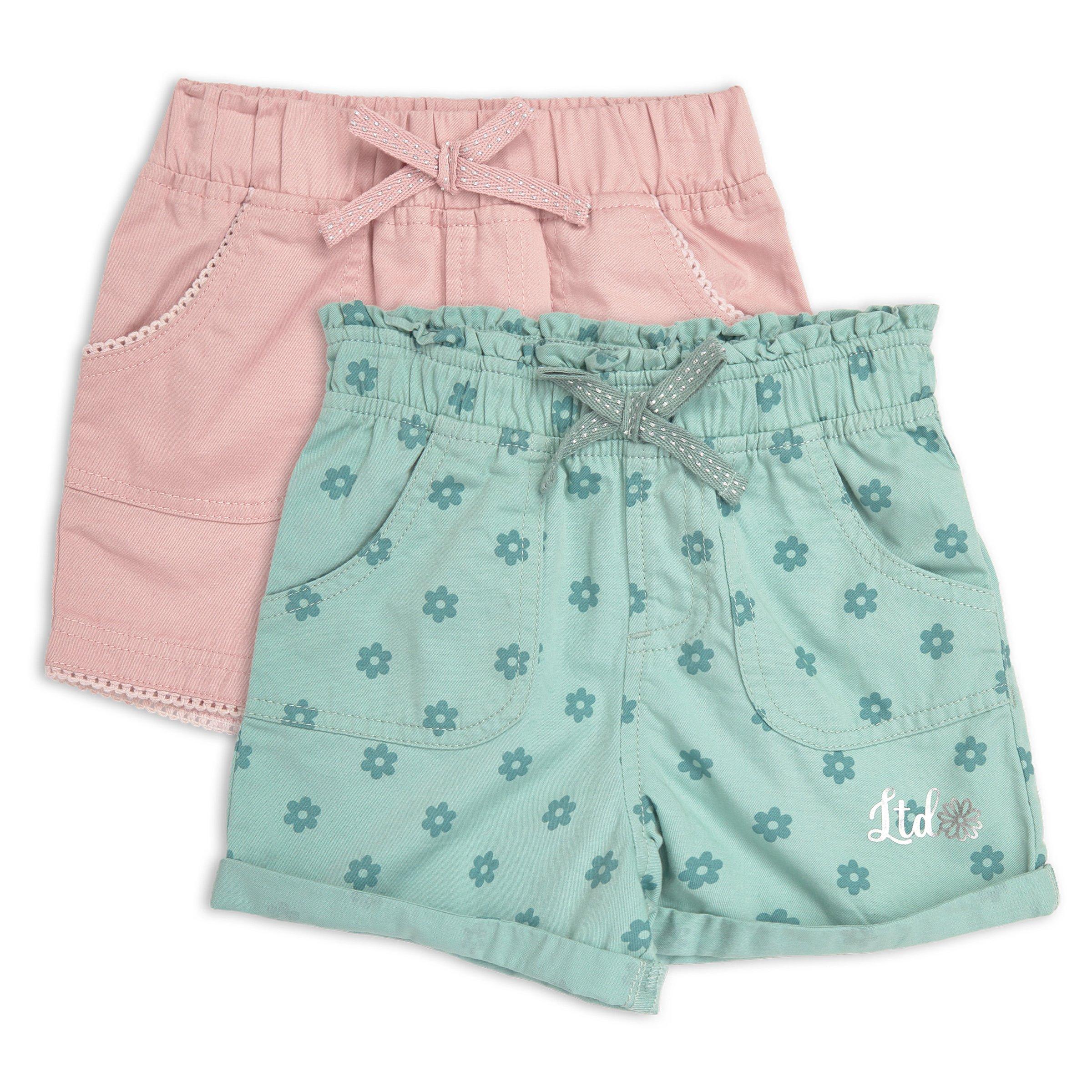 Baby Girls 2-pack Shorts (3180227) | LTD Kids