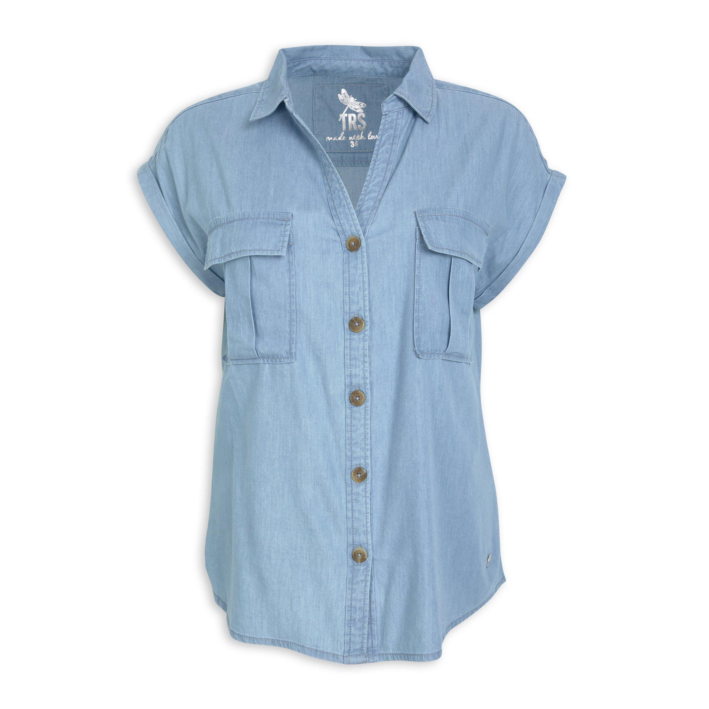 Blue Denim Shirt (3180292) | TRS