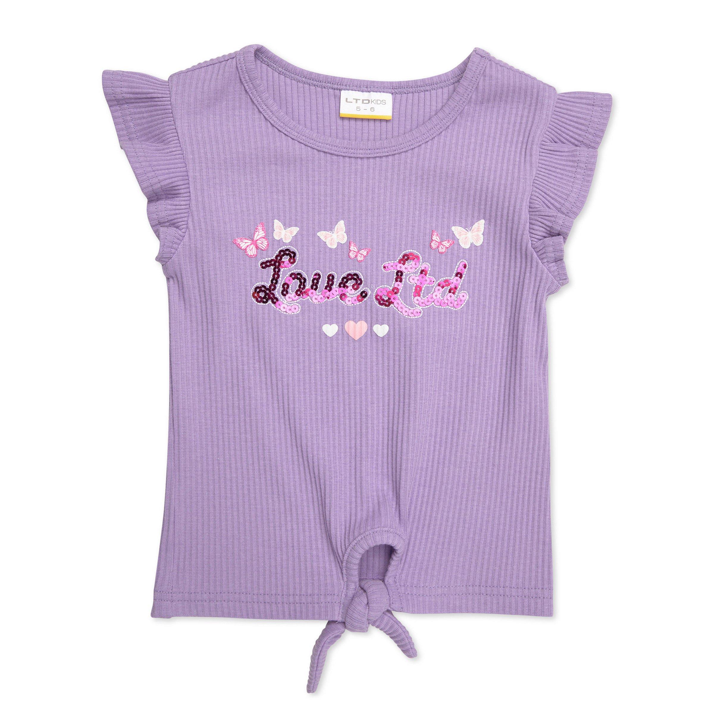 Kid Girls Lilac T-shirt (3180313) | LTD Kids