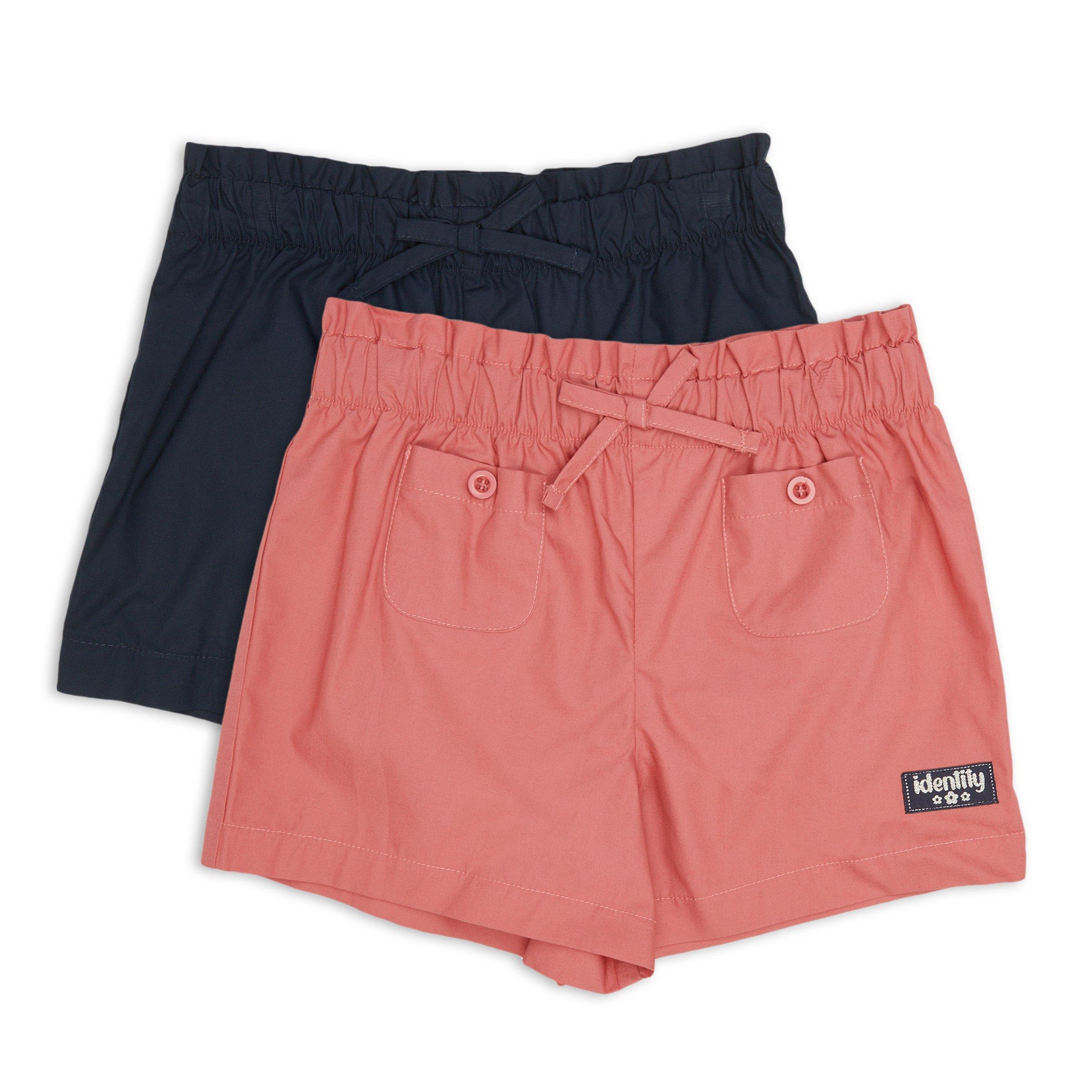 Girls 2-pack Shorts (3180496) | Identity