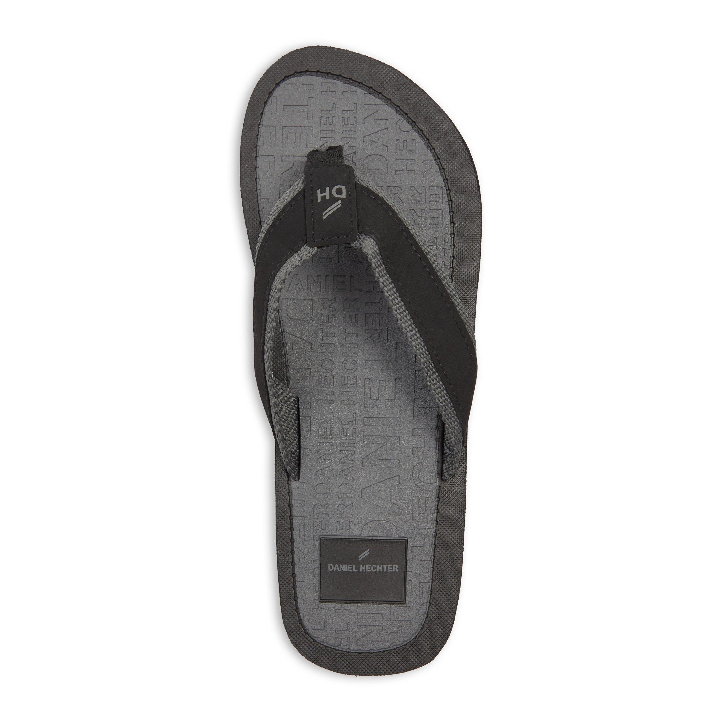 Black Branded Flip Flops (3180635) | Daniel Hechter