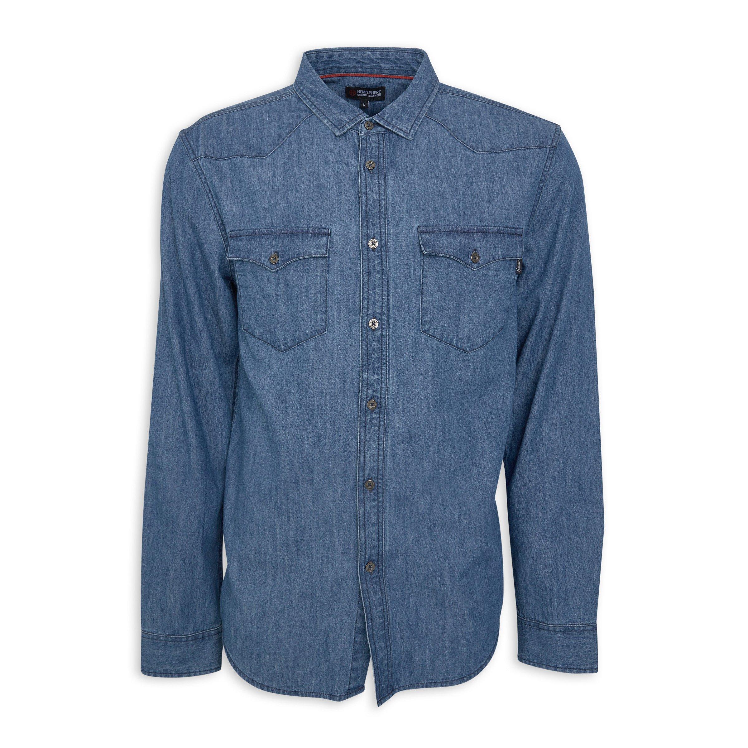 Indigo Denim Shirt (3180668) | Hemisphere
