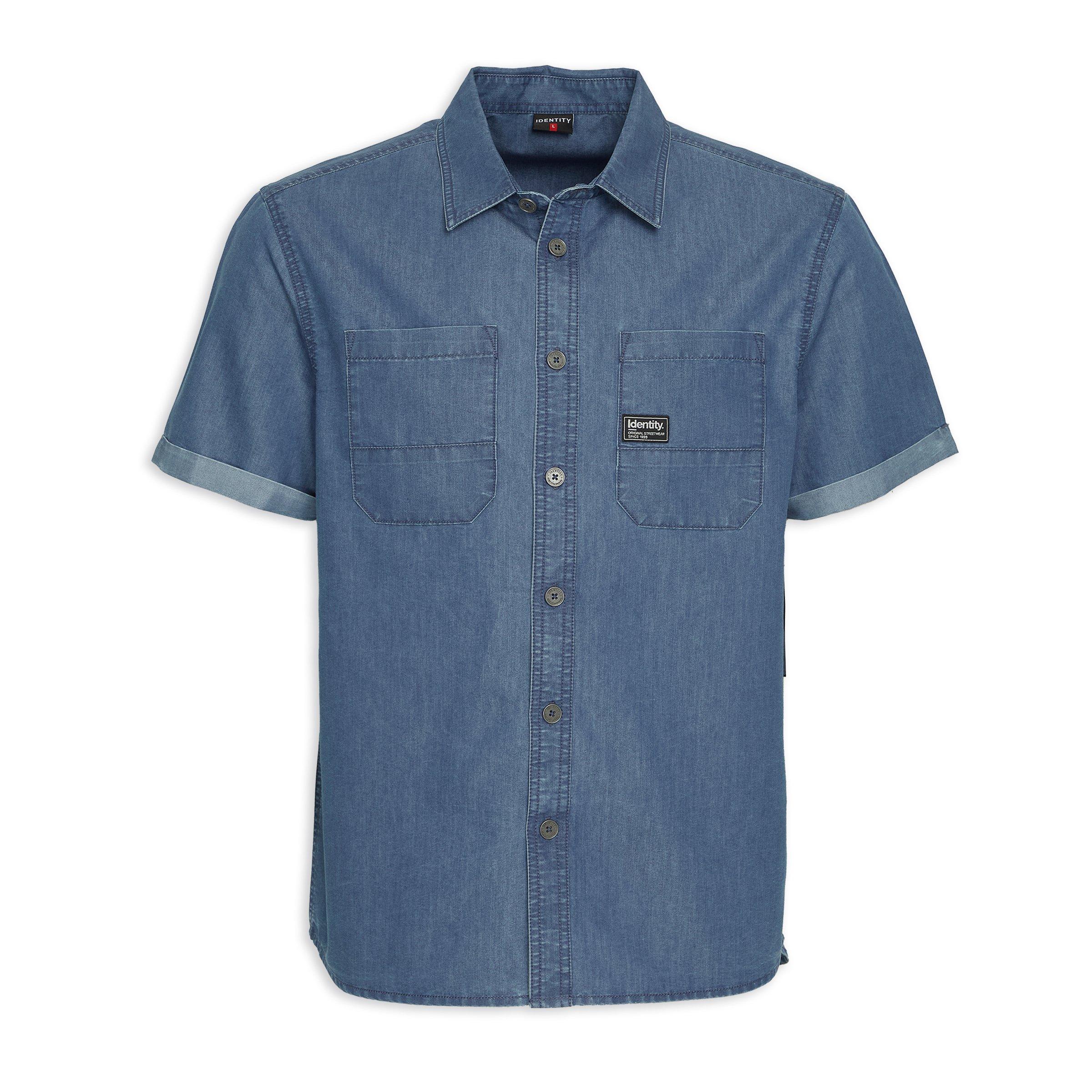 Blue Denim Shirt (3180672) | Identity