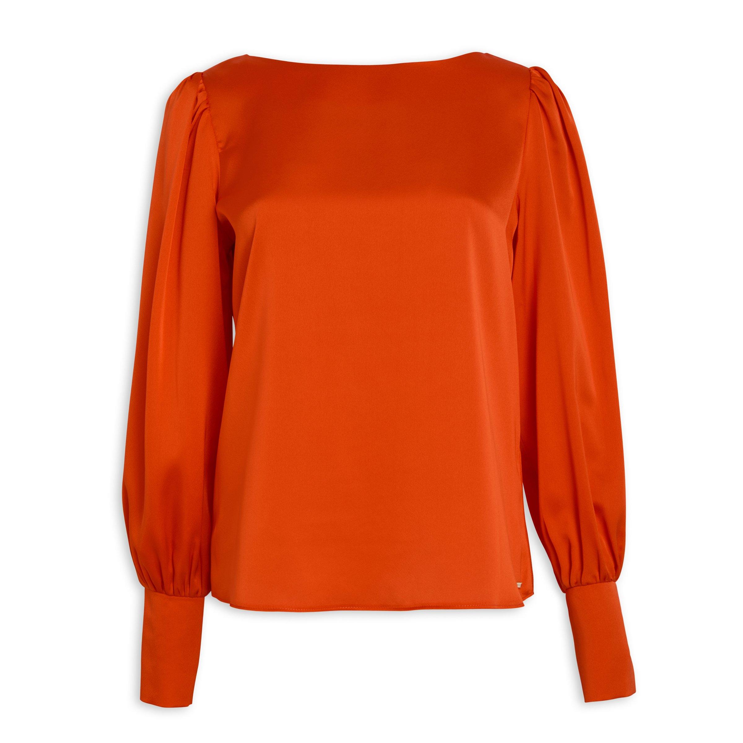 Orange Shell Top (3181323) | Finnigans