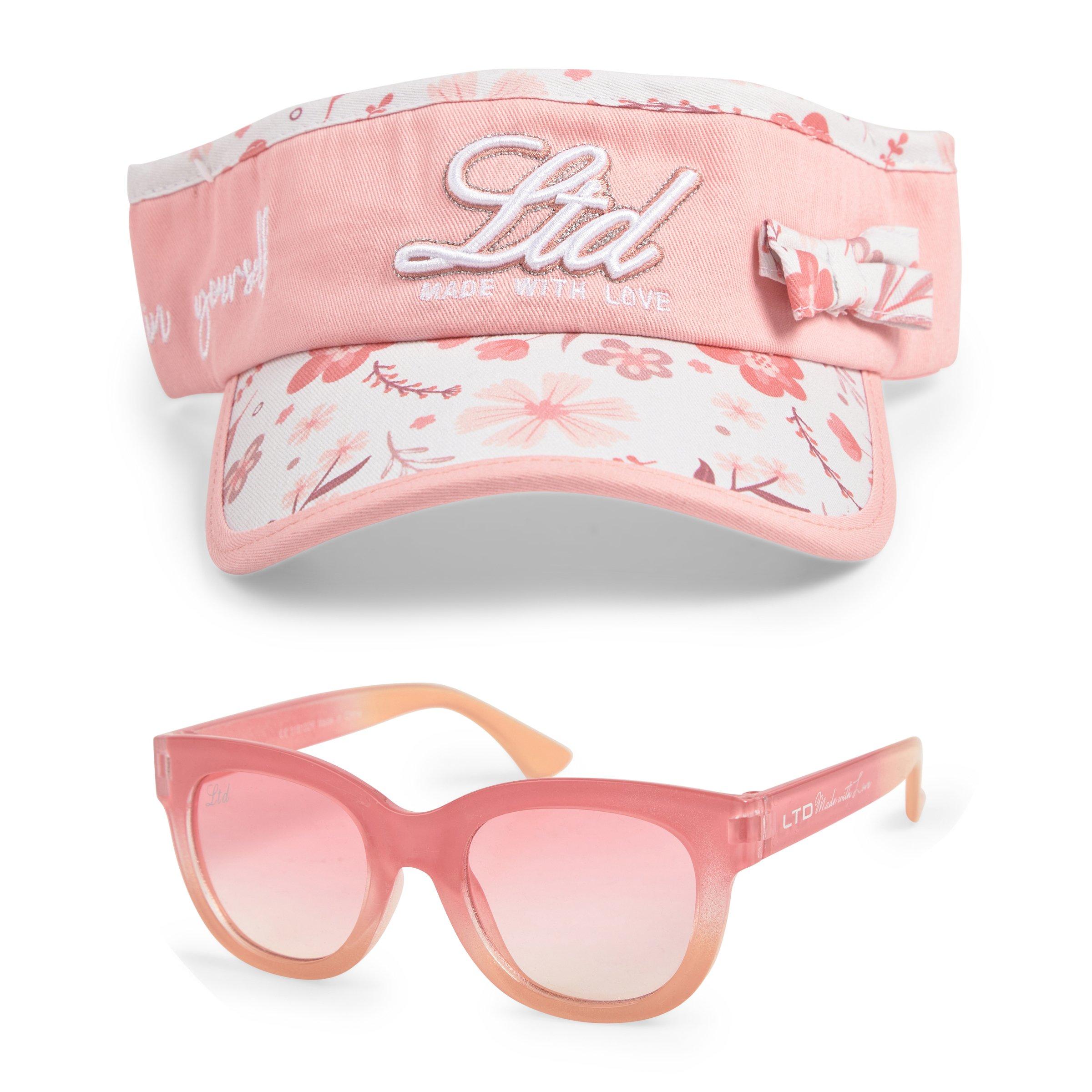 Kid Girls Sun Visor and Sunglasses Set (3181326) | LTD Kids