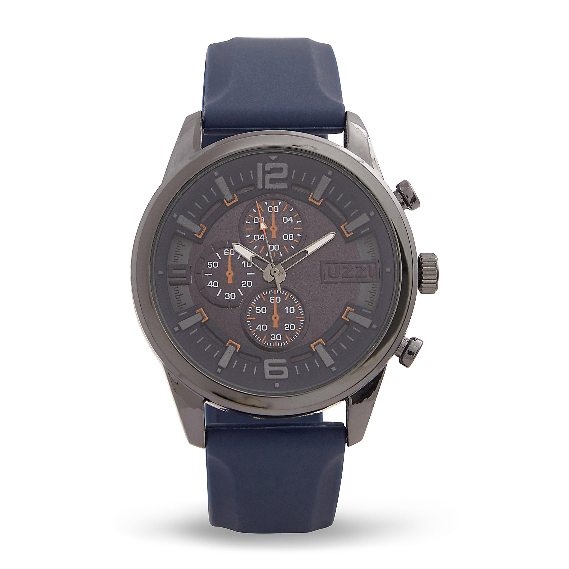 Blue Resin Strap Watch (3181487) | UZZI