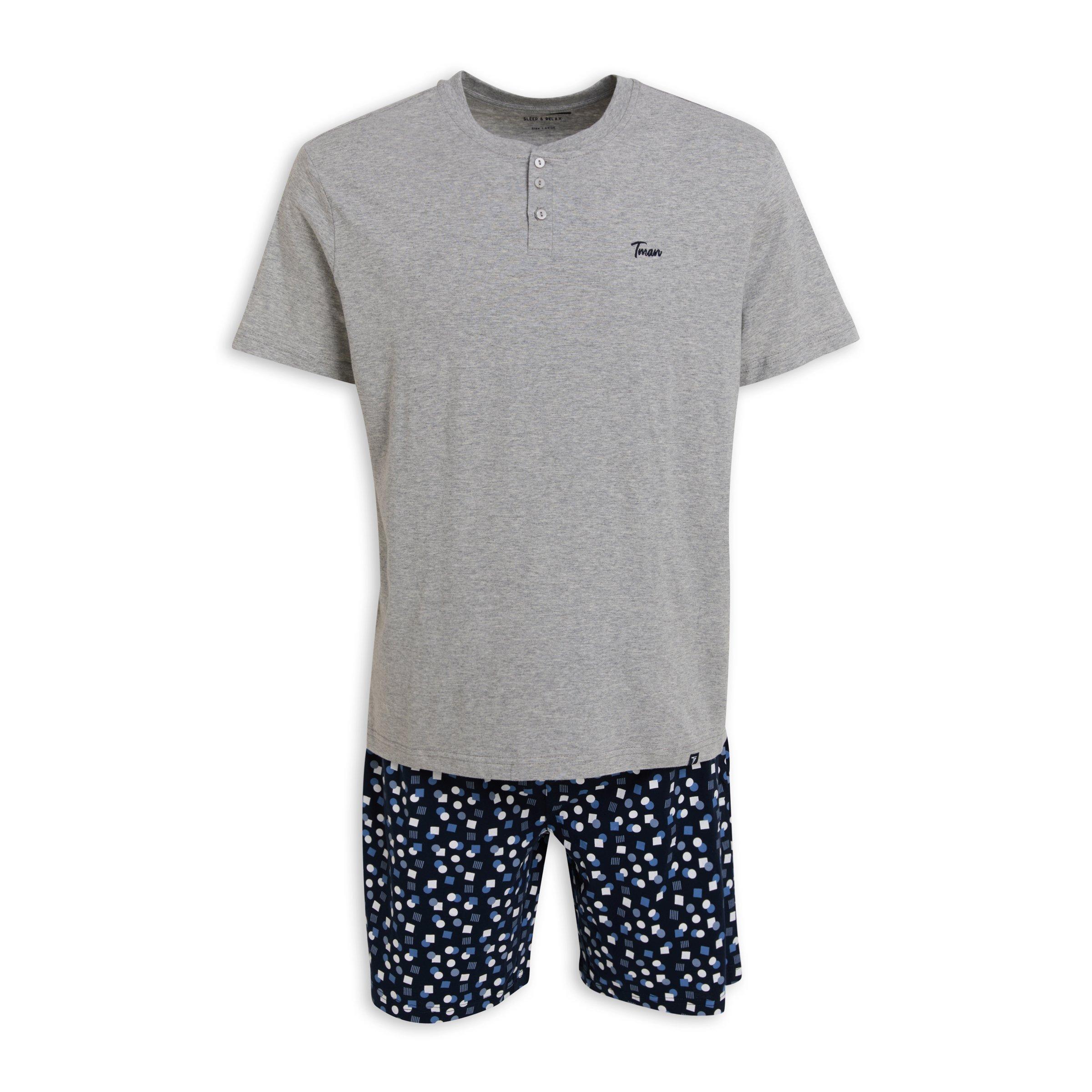 Grey Pyjama Set (3181508) | Truworths Man