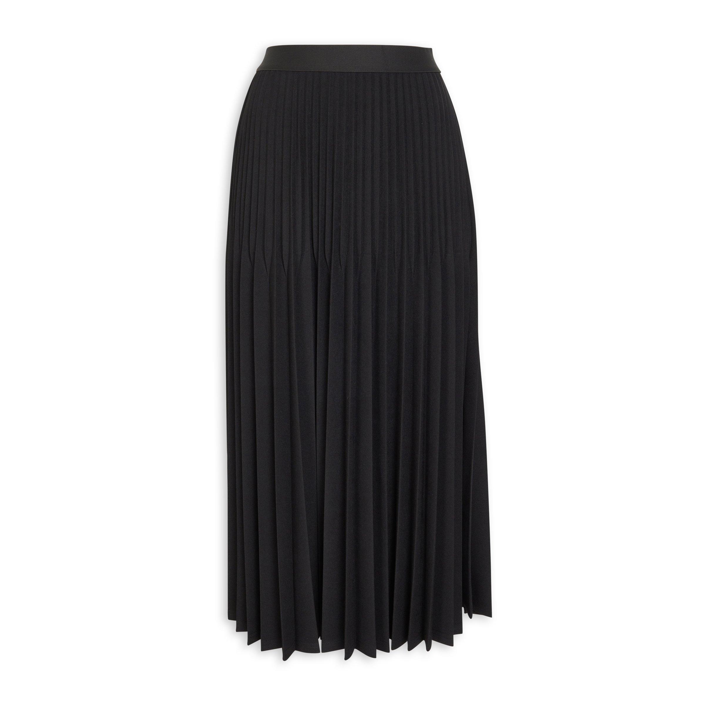 Black Pleated Skirt (3181510) | Truworths