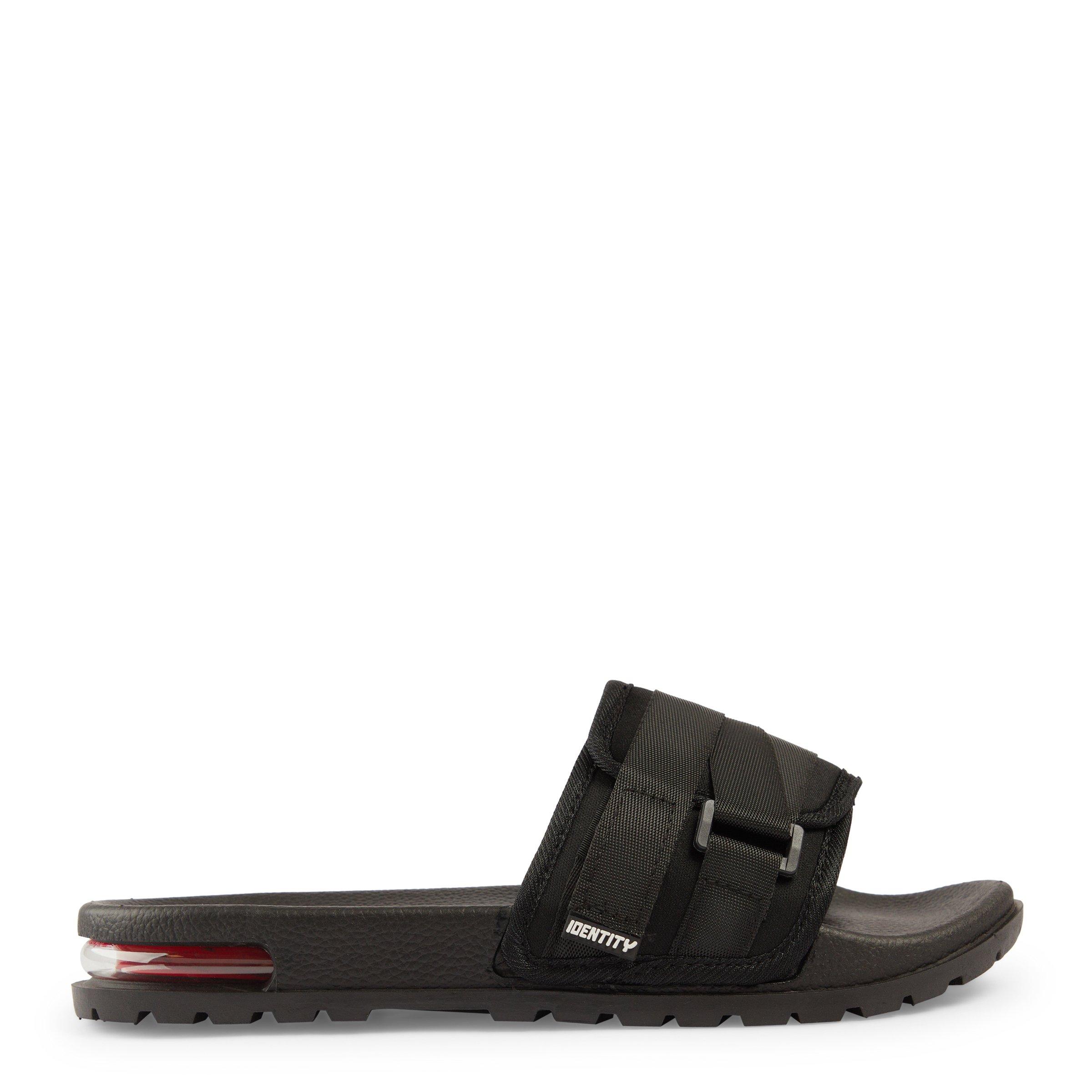 Black Utility Pool Sliders (3181773) | Identity