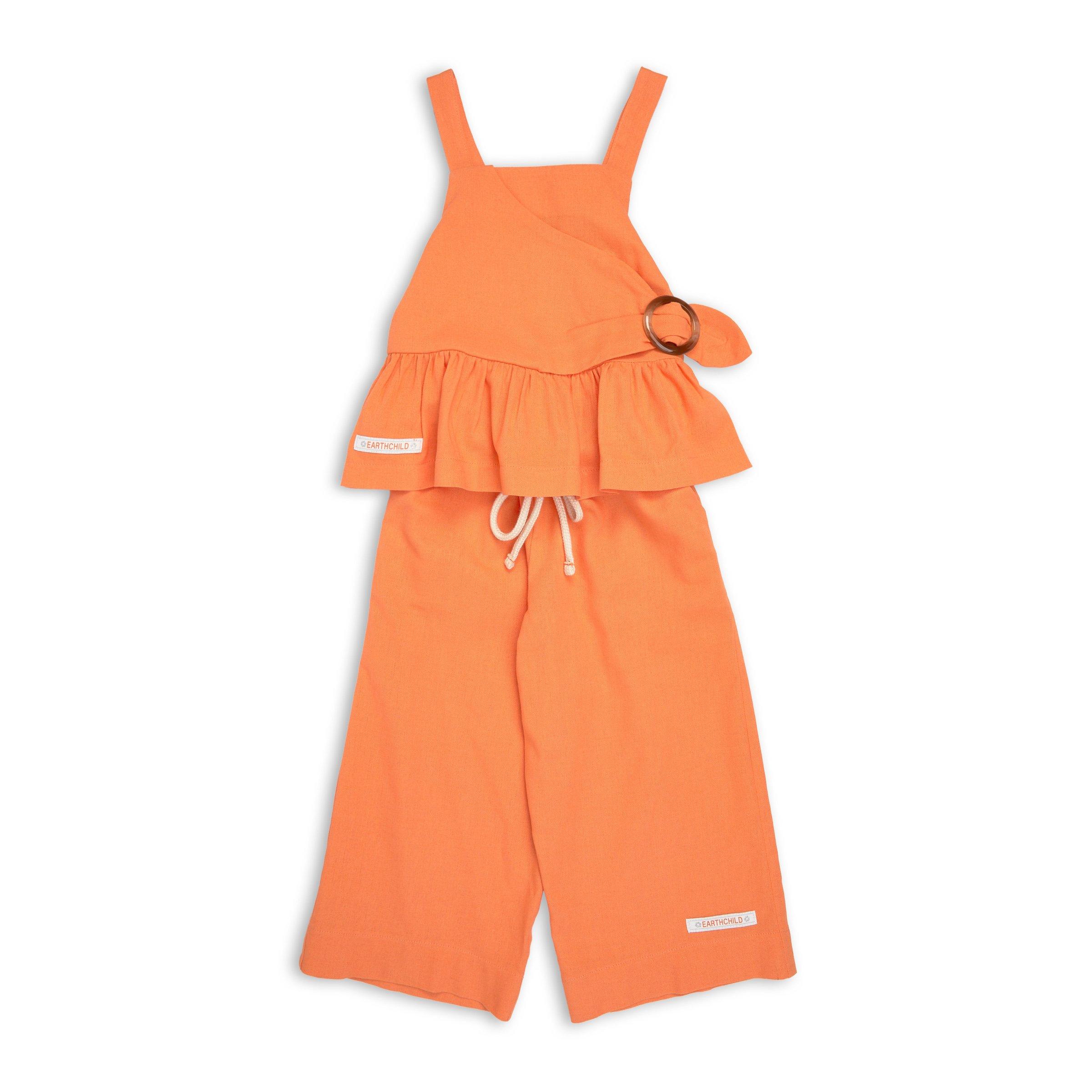 Kid Girls Orange Set (3181798) | Earthchild