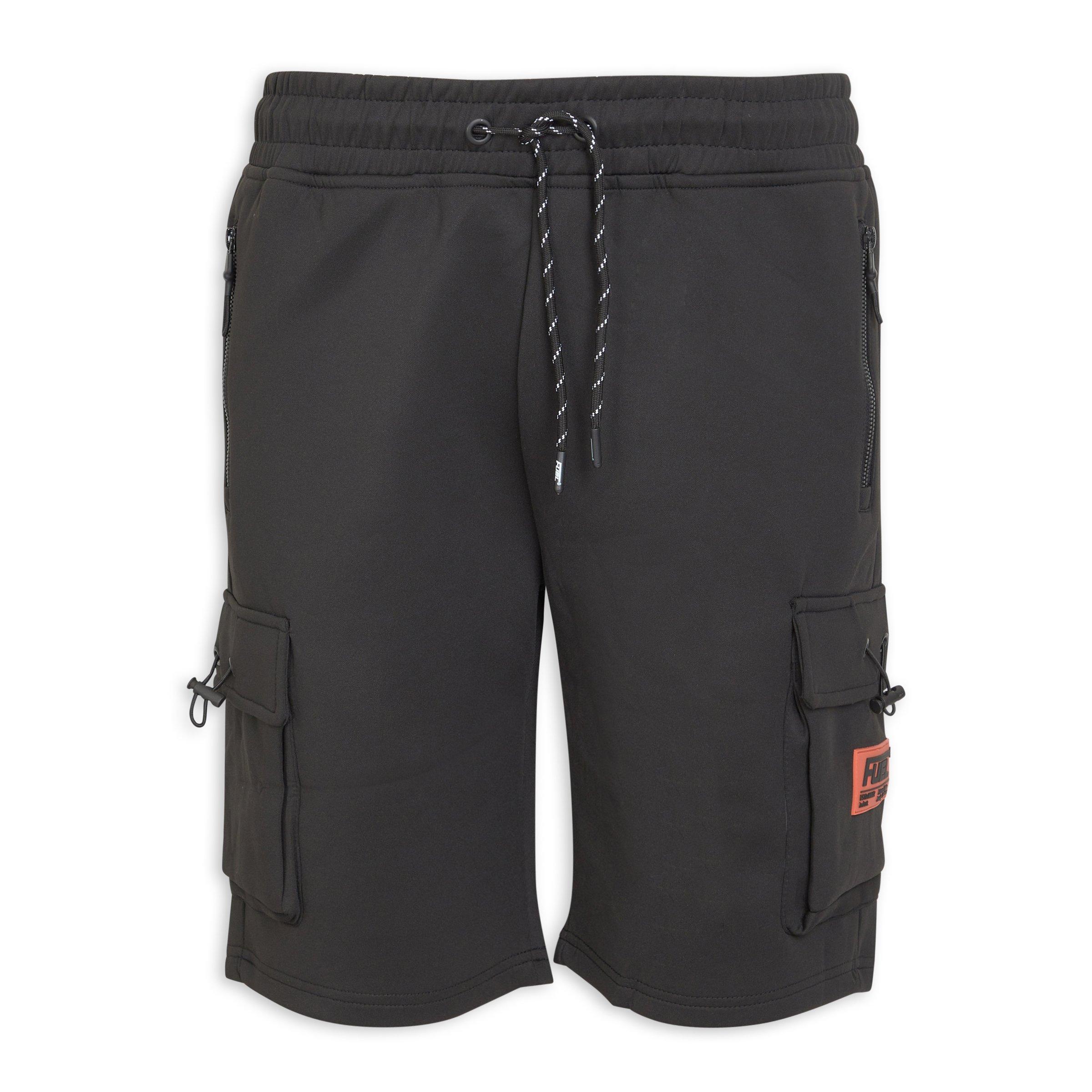 Black Cargo Shorts (3181801) | Fuel